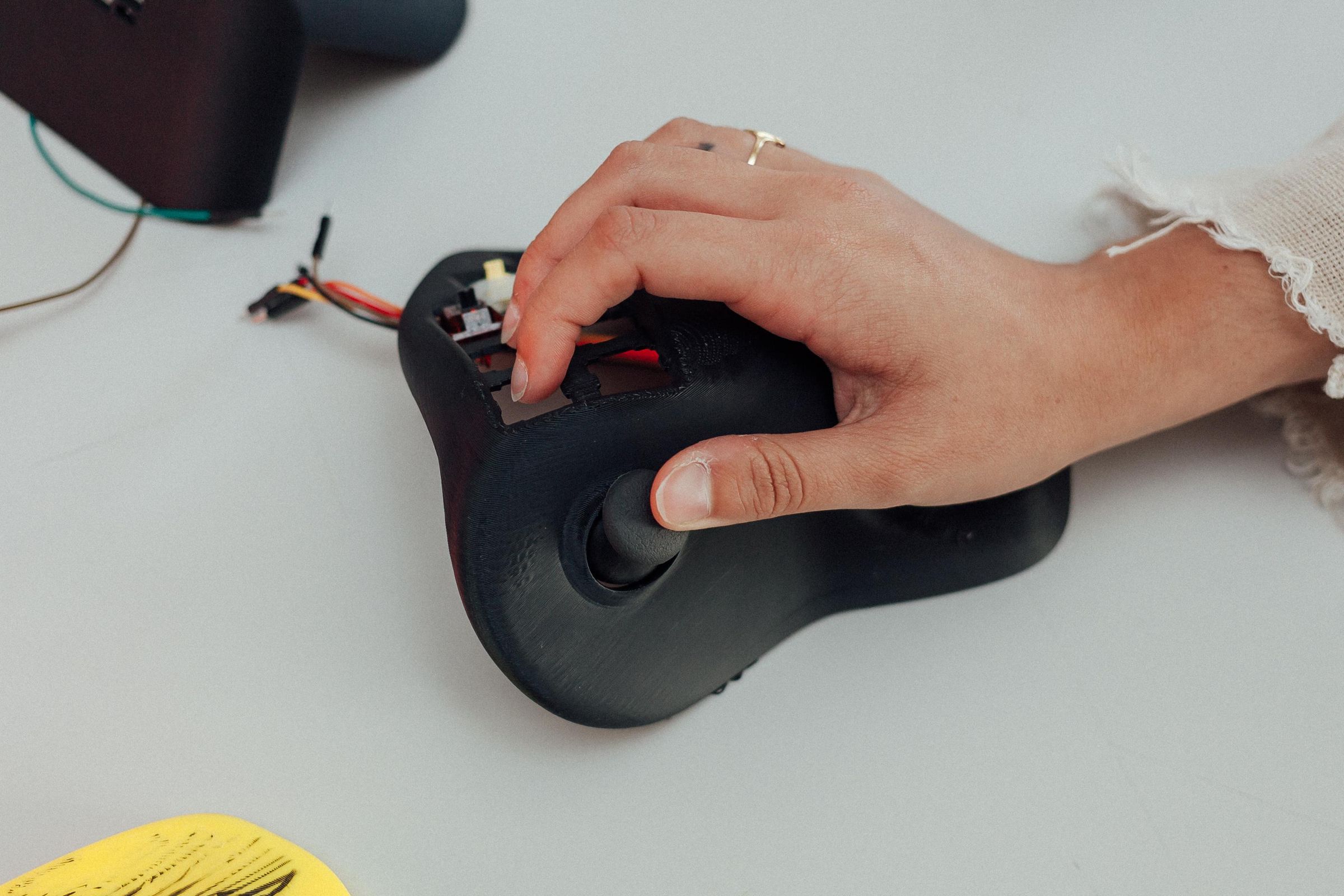 Ergonomic One Handed Keyboard and Joystick Using Artsey : 7 Steps (with ...