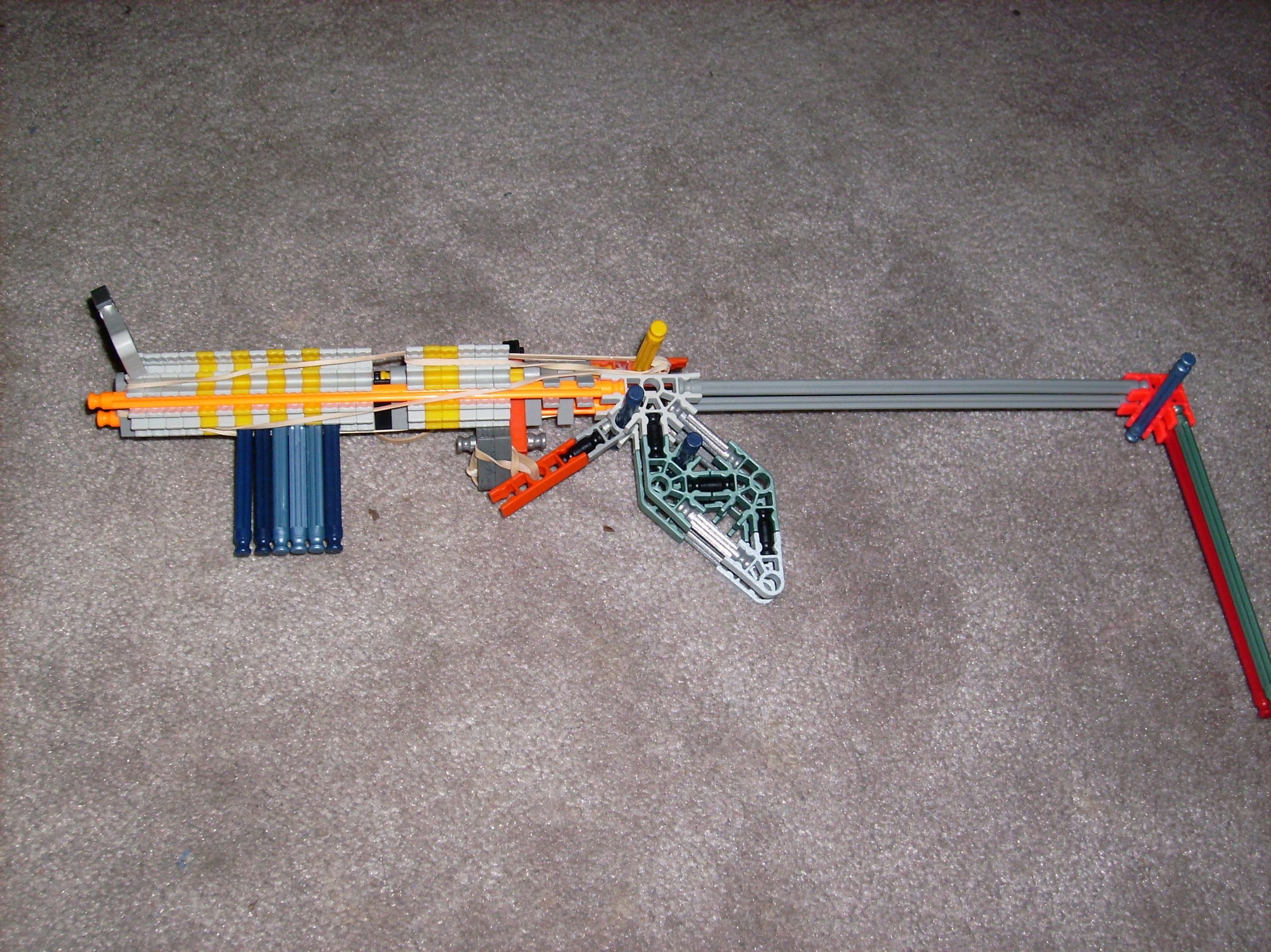 Easy Knex Gun : 4 Steps - Instructables
