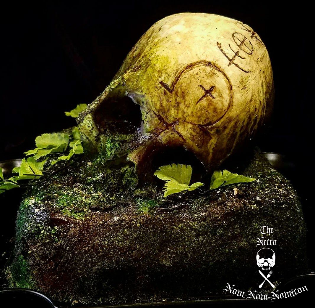 Mossy Skull Cake : 7 Steps (with Pictures) - Instructables