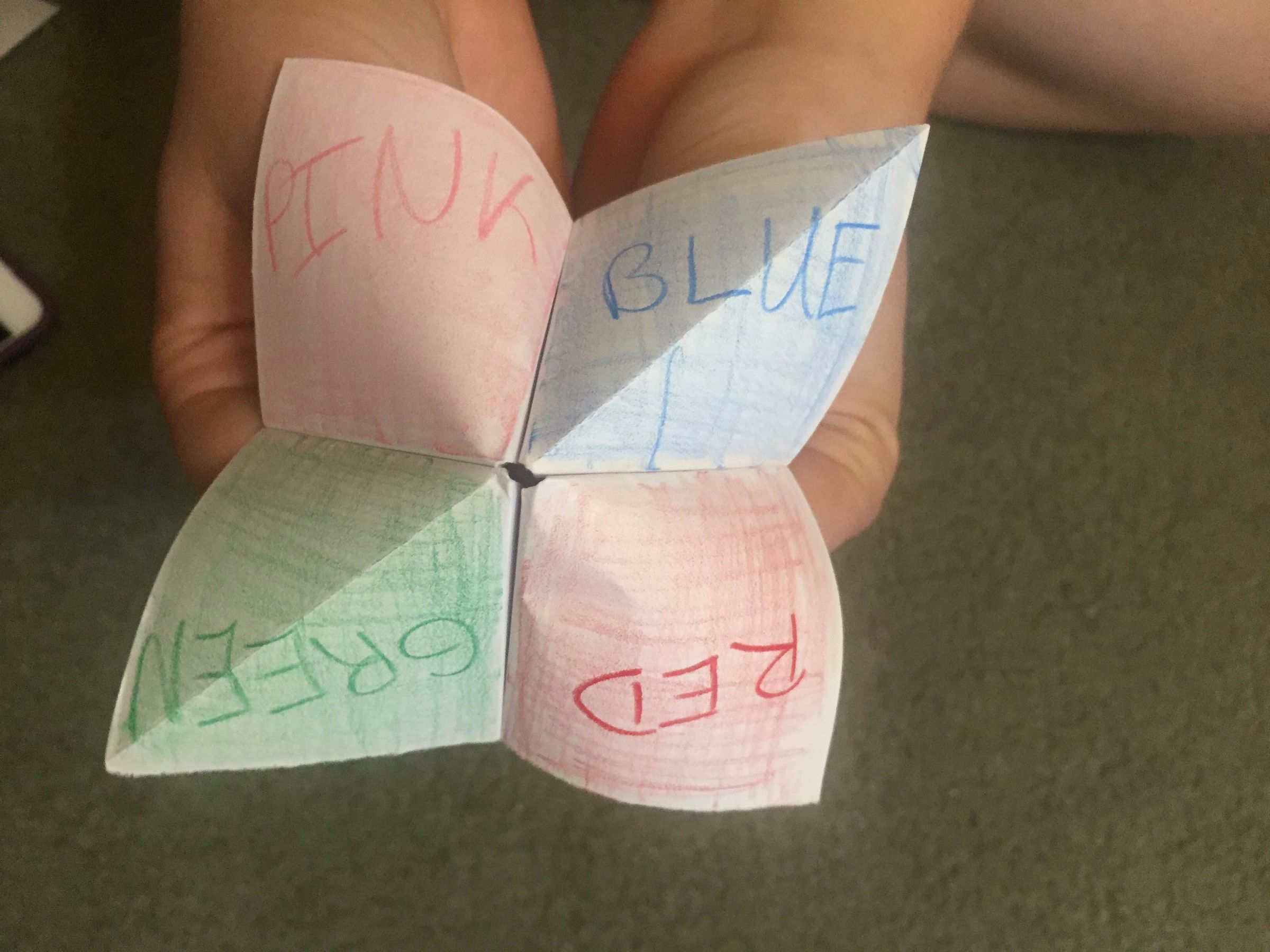 Paper Fortune Teller : 10 Steps - Instructables
