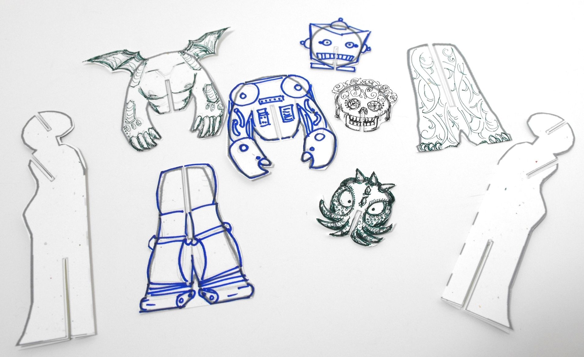 Paper People : 6 Steps (with Pictures) - Instructables