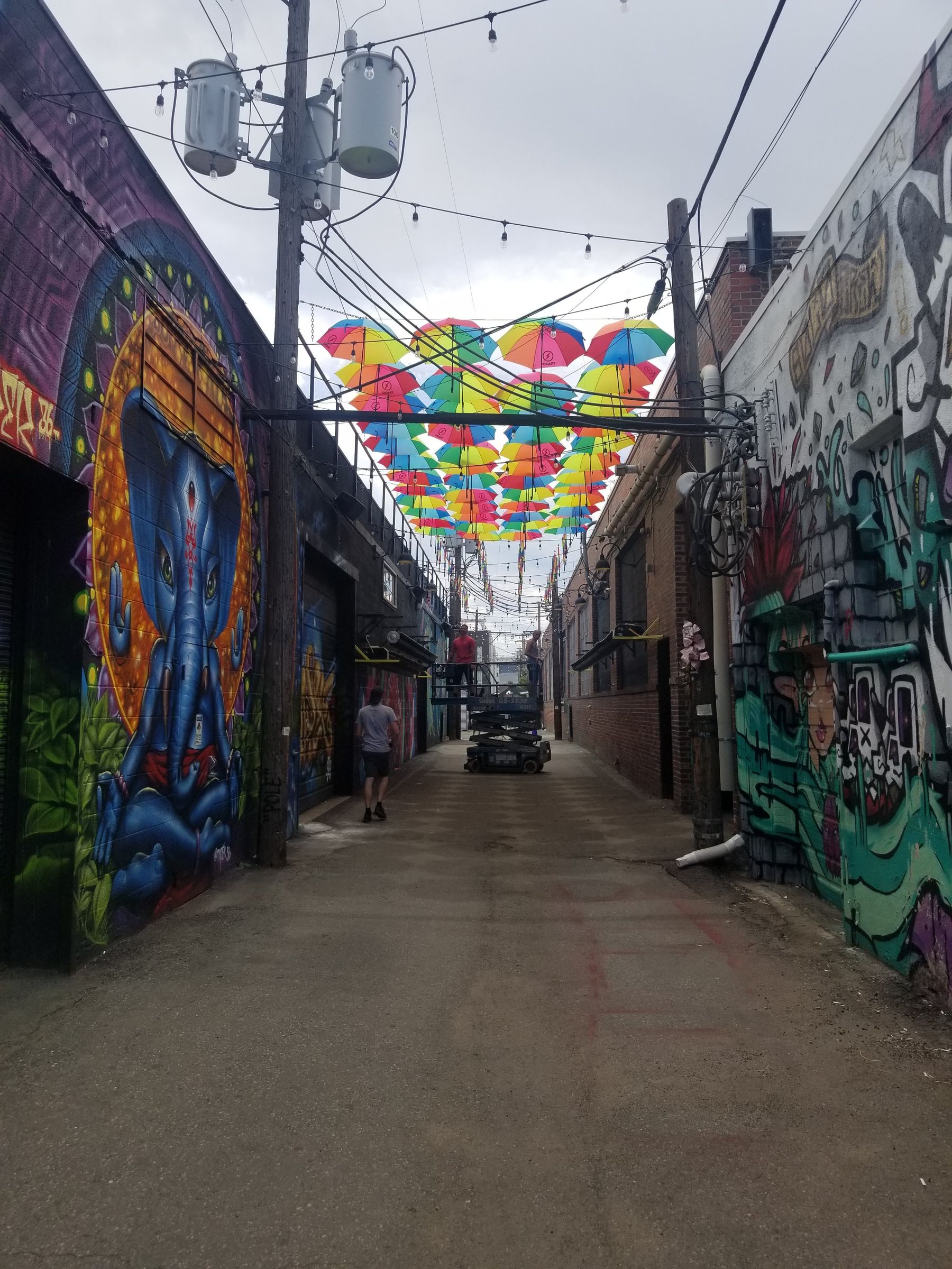 Rainbow Alley : DIY Umbrella Canopy : 7 Steps (with Pictures ...