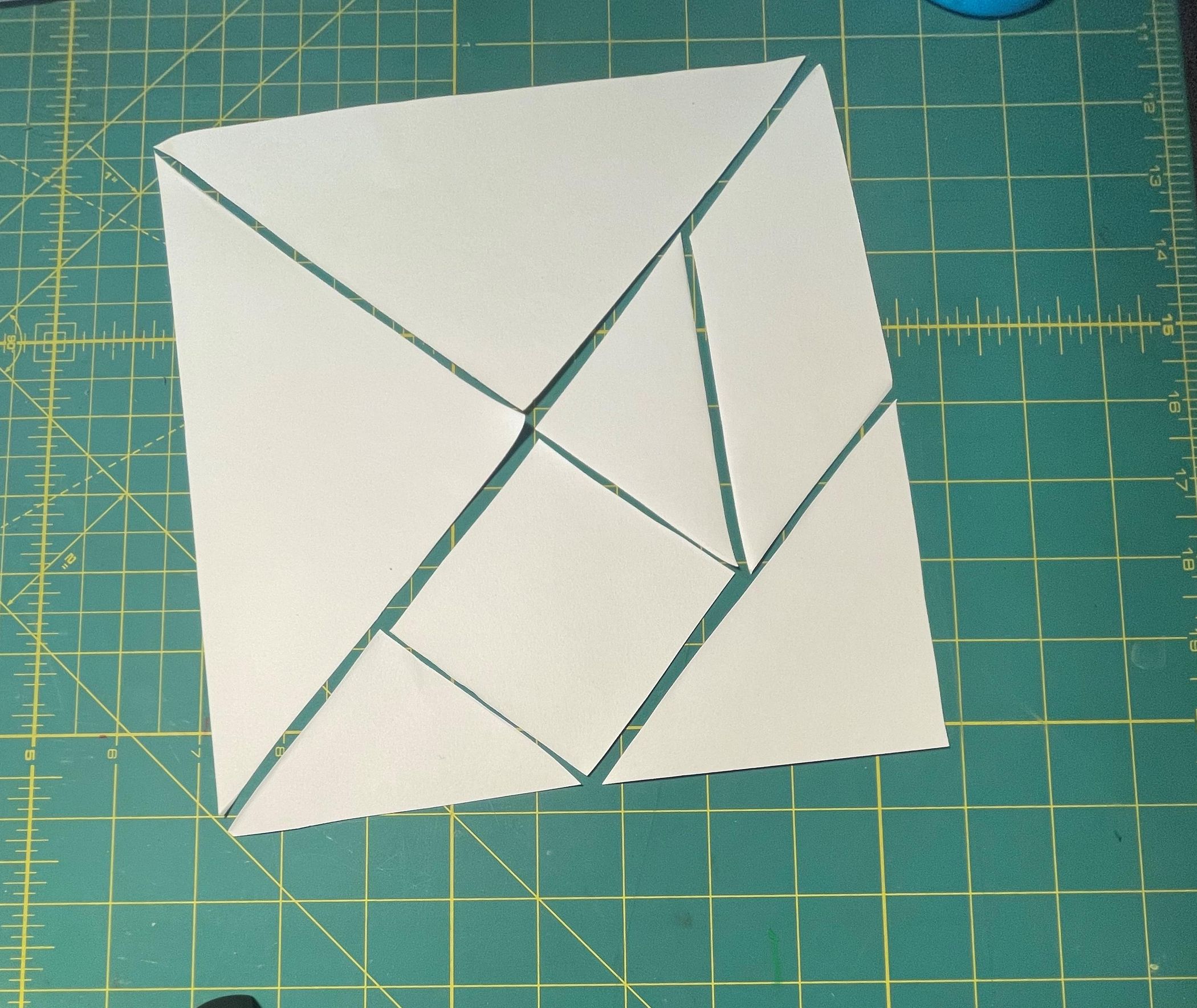 Tangram -easy to Make Paper Puzzle : 9 Steps - Instructables