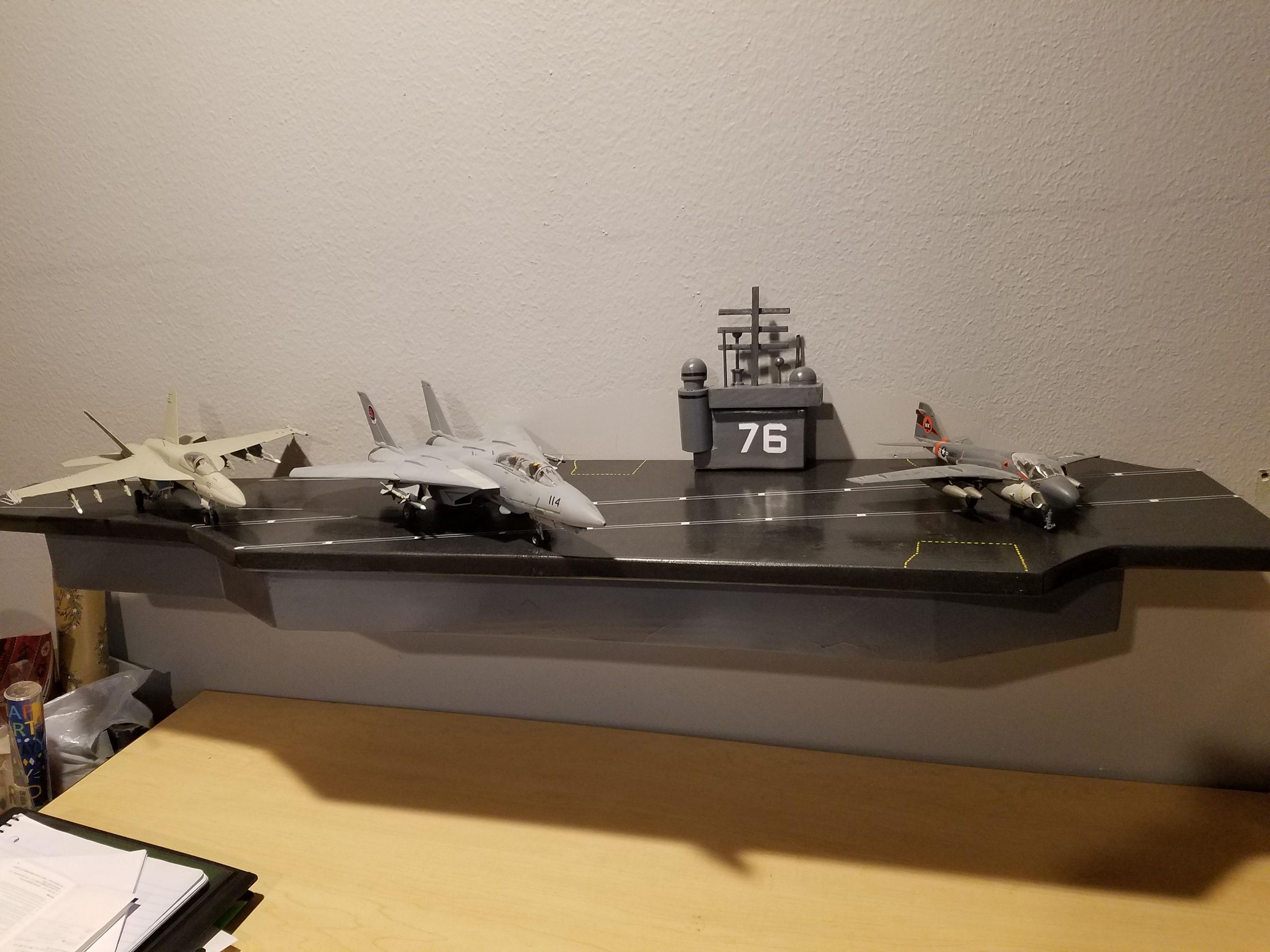 Aircraft Carrier Shelf : 8 Steps (with Pictures) - Instructables