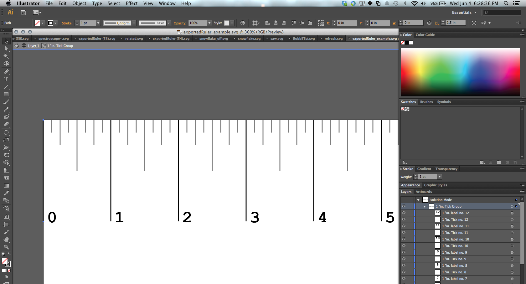 How to Make a Ruler or Tape Measure With a Printer or Laser Cutter : 3 ...