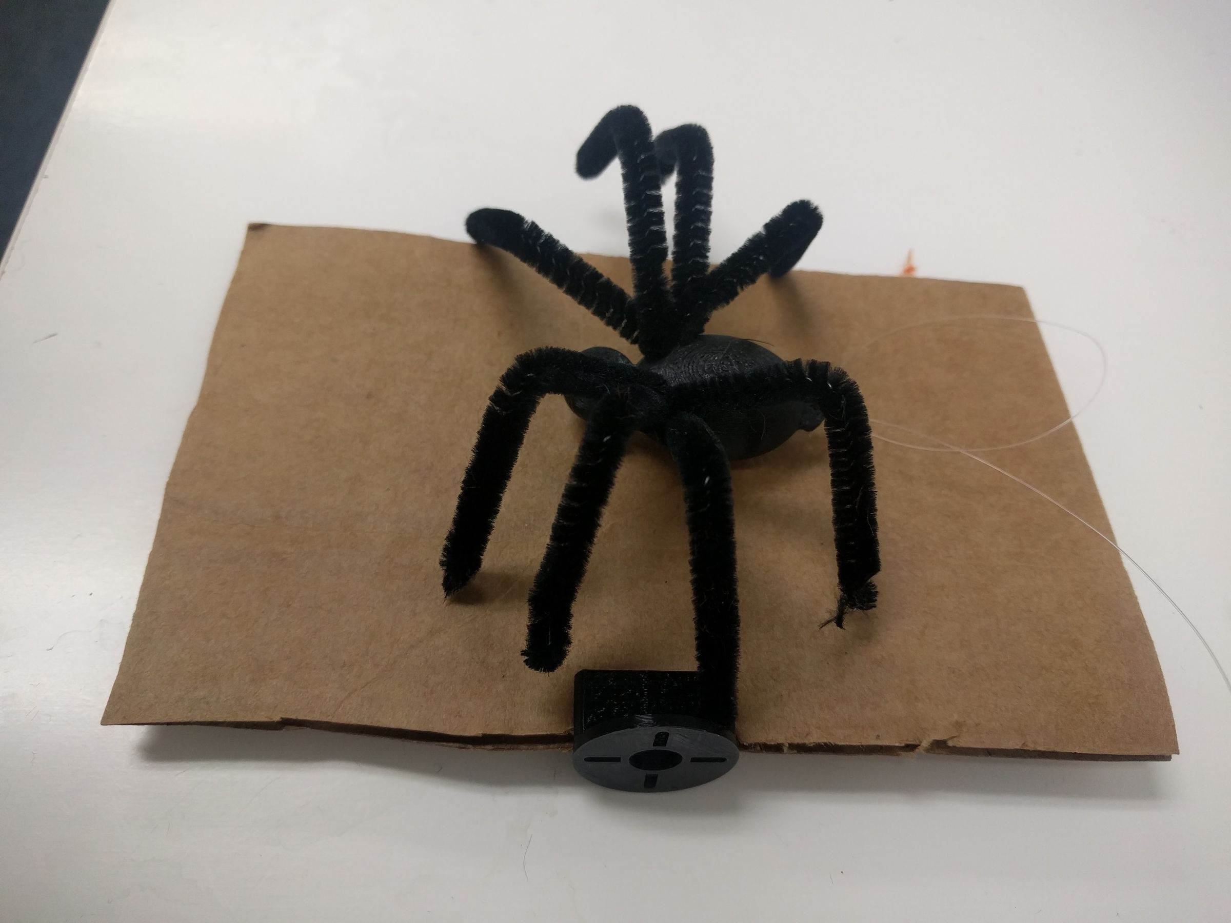Dropping Halloween Spider : 6 Steps (with Pictures) - Instructables