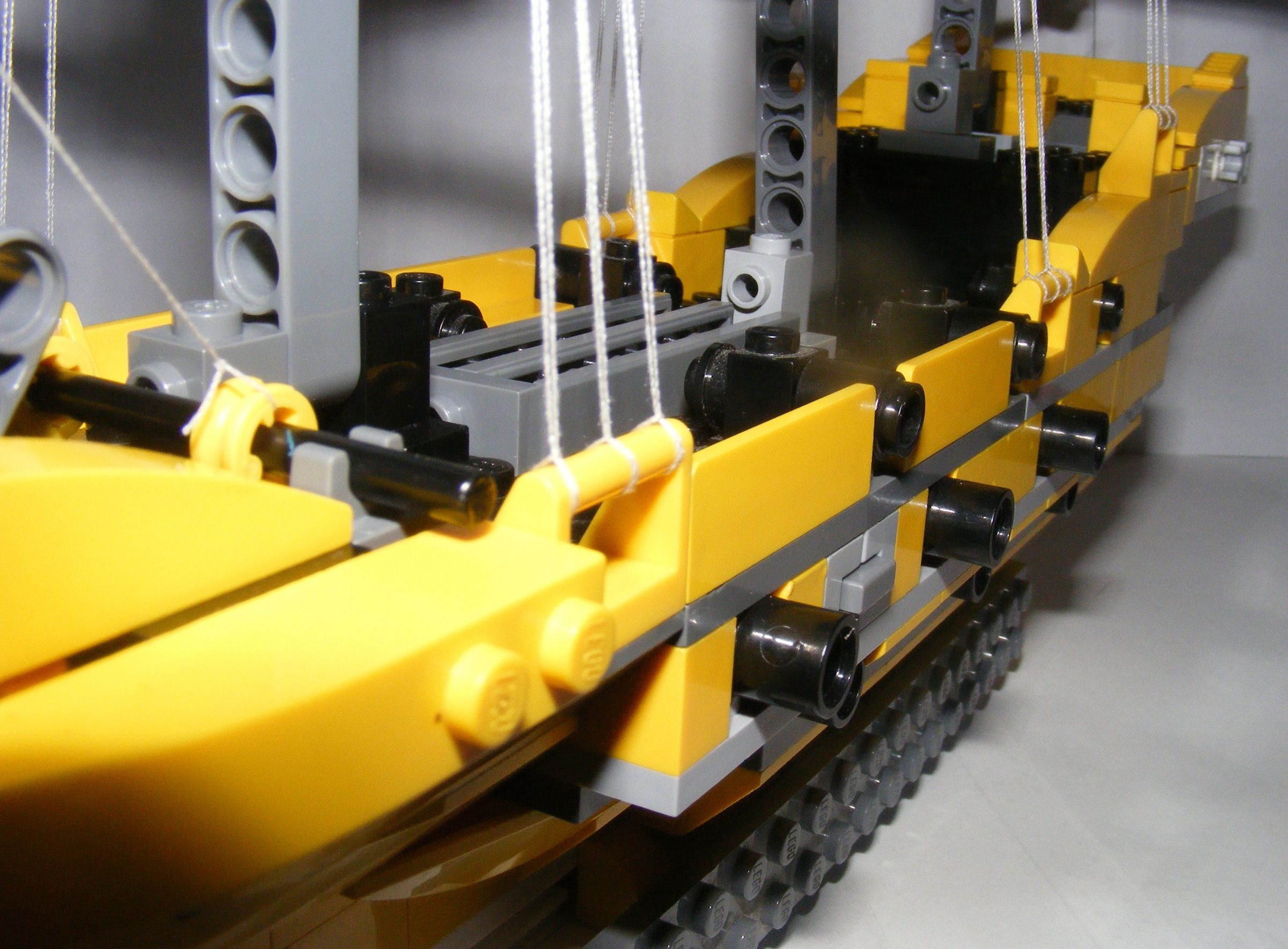 Lego HMS Victory With Rigging! - Instructables