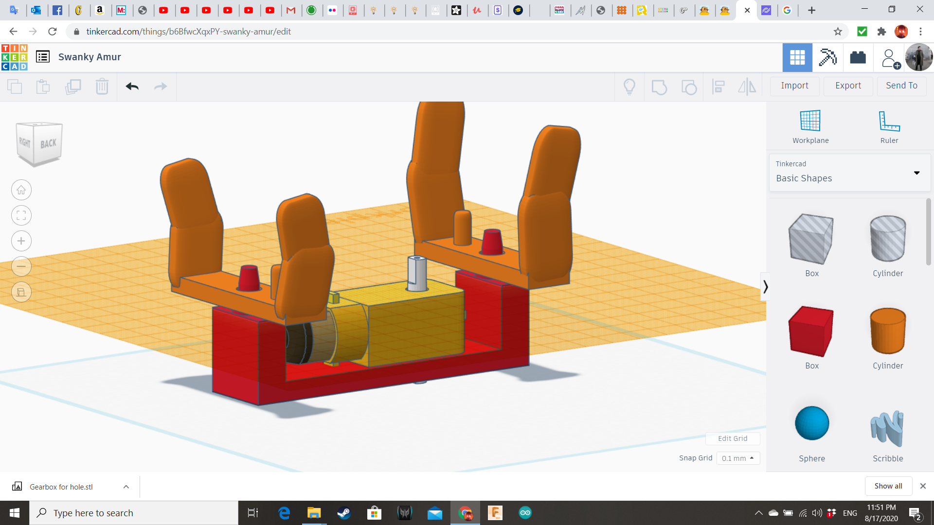 Tinkercad Robotics for School: Create TWO Walking Machines! : 27 Steps ...