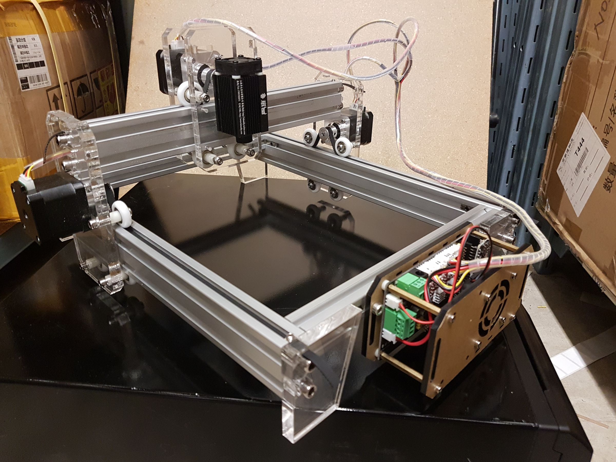 CNC 500mW Laser Engraver : 9 Steps - Instructables