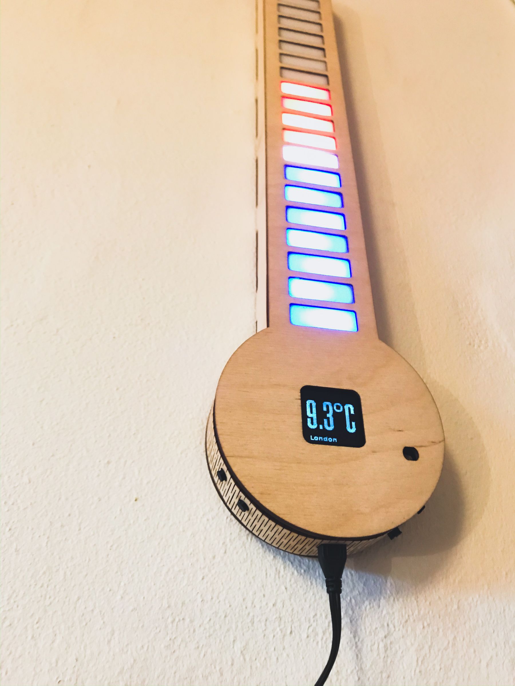 Digital RPi LED Thermometer : 6 Steps (with Pictures) - Instructables