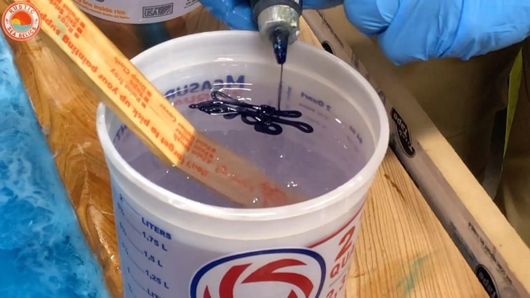 How to Make Epoxy Resin Ocean Art With Waves : 14 Steps (with Pictures ...
