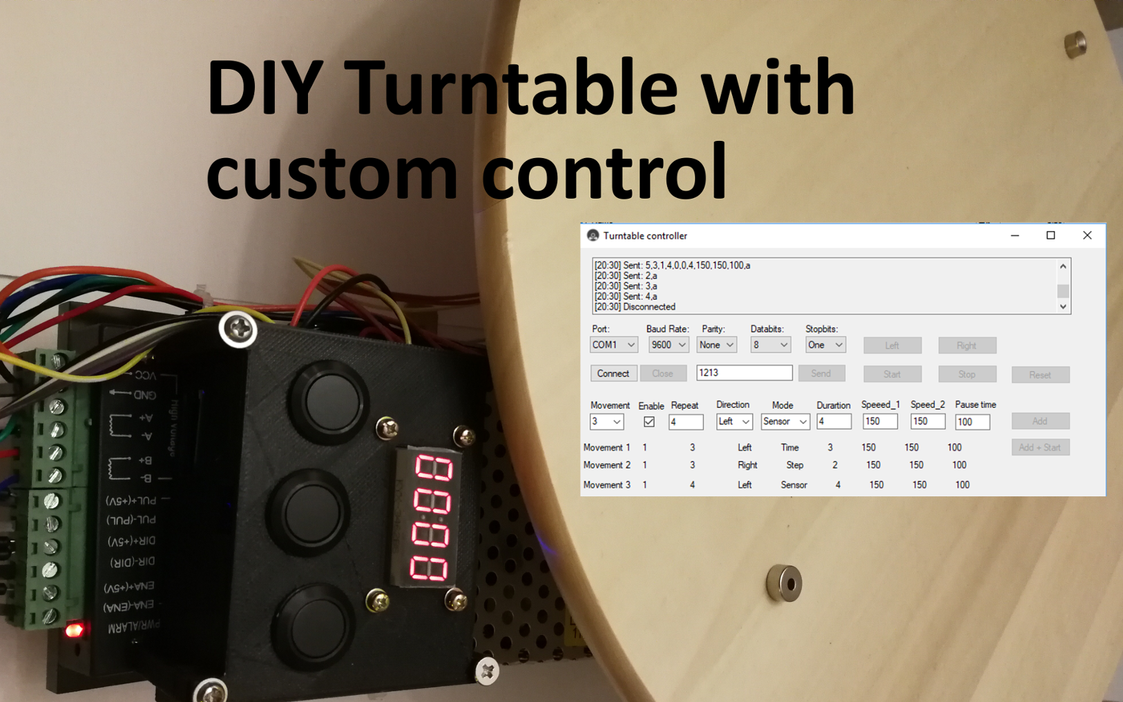 DIY Turntable With Custom Control : 5 Steps - Instructables