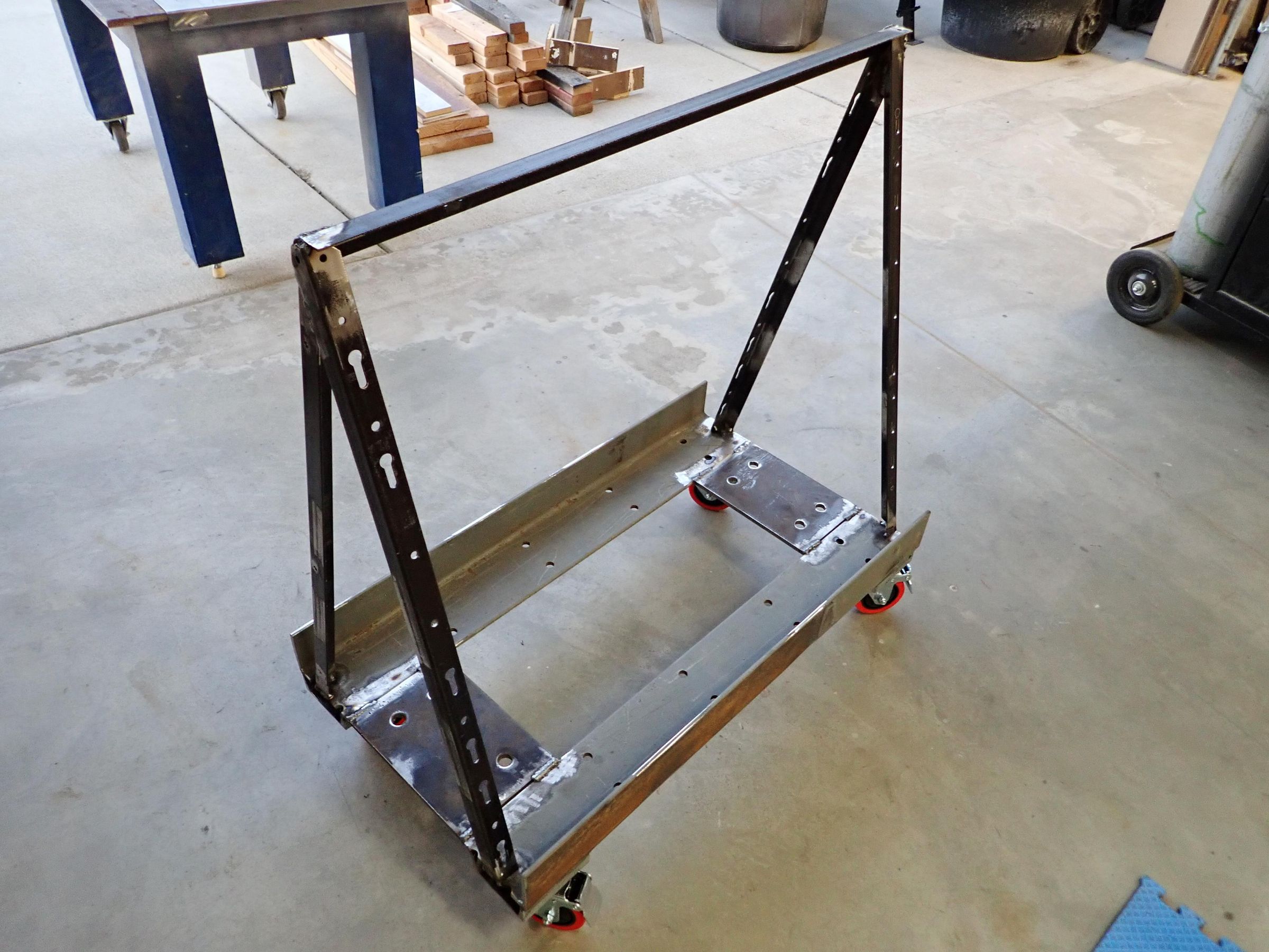 Metal A-Frame Storage Cart : 16 Steps (with Pictures) - Instructables