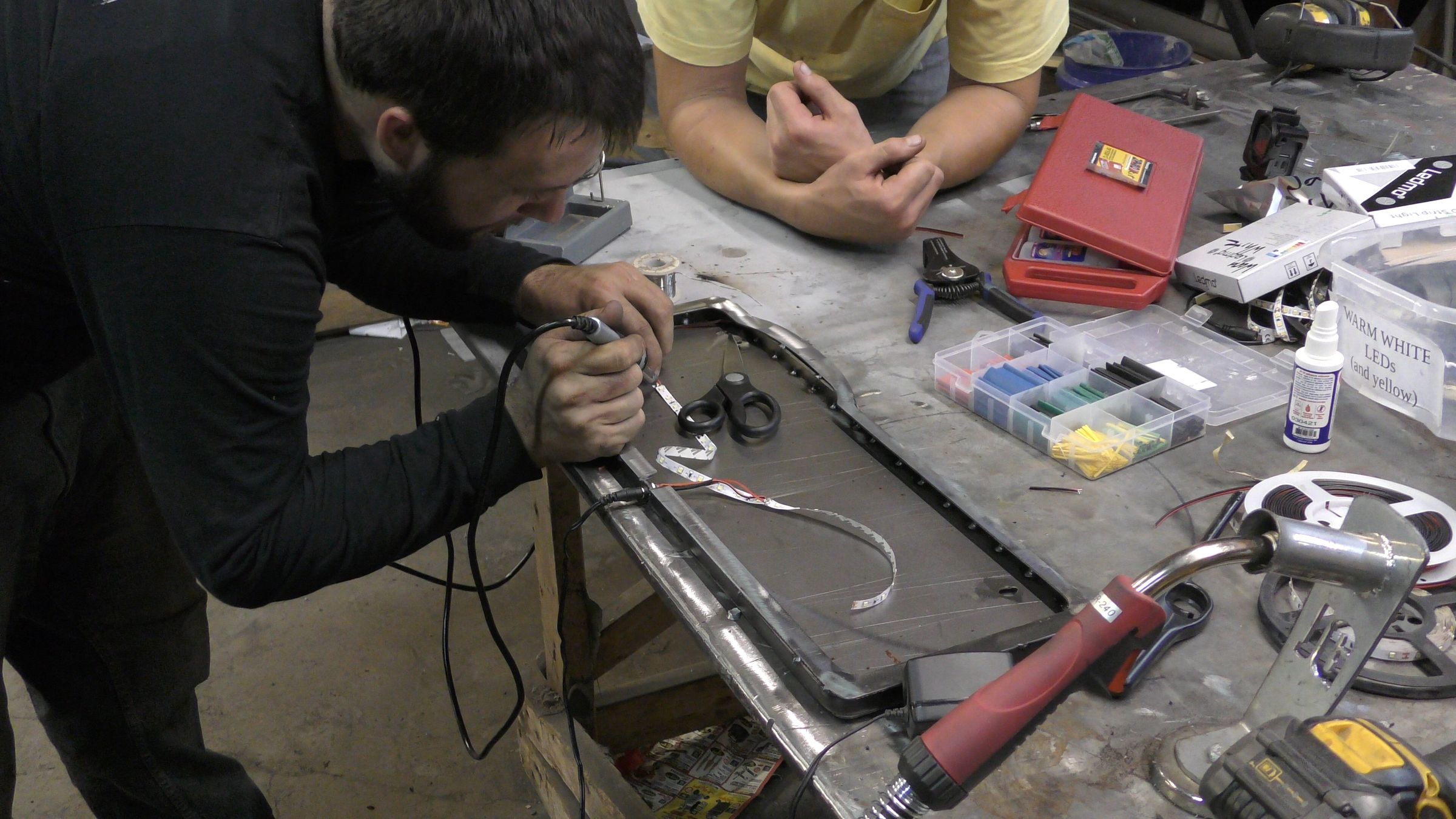 Steel Patina Sign With LEDs : 11 Steps - Instructables