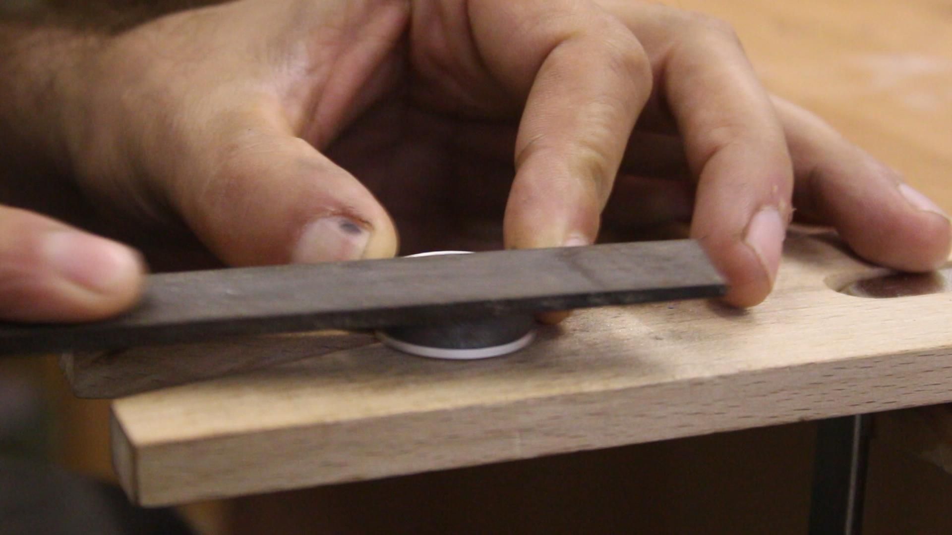 Damascus Steel and Silver Spinner Ring : 11 Steps (with Pictures) - Instructables