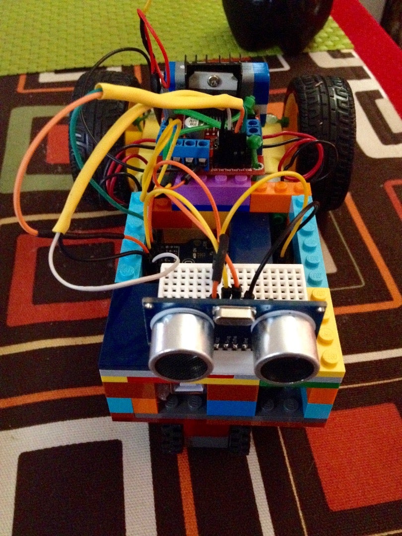 Carro Esquiva Obstáculos Arduino Uno 6 Steps Instructables