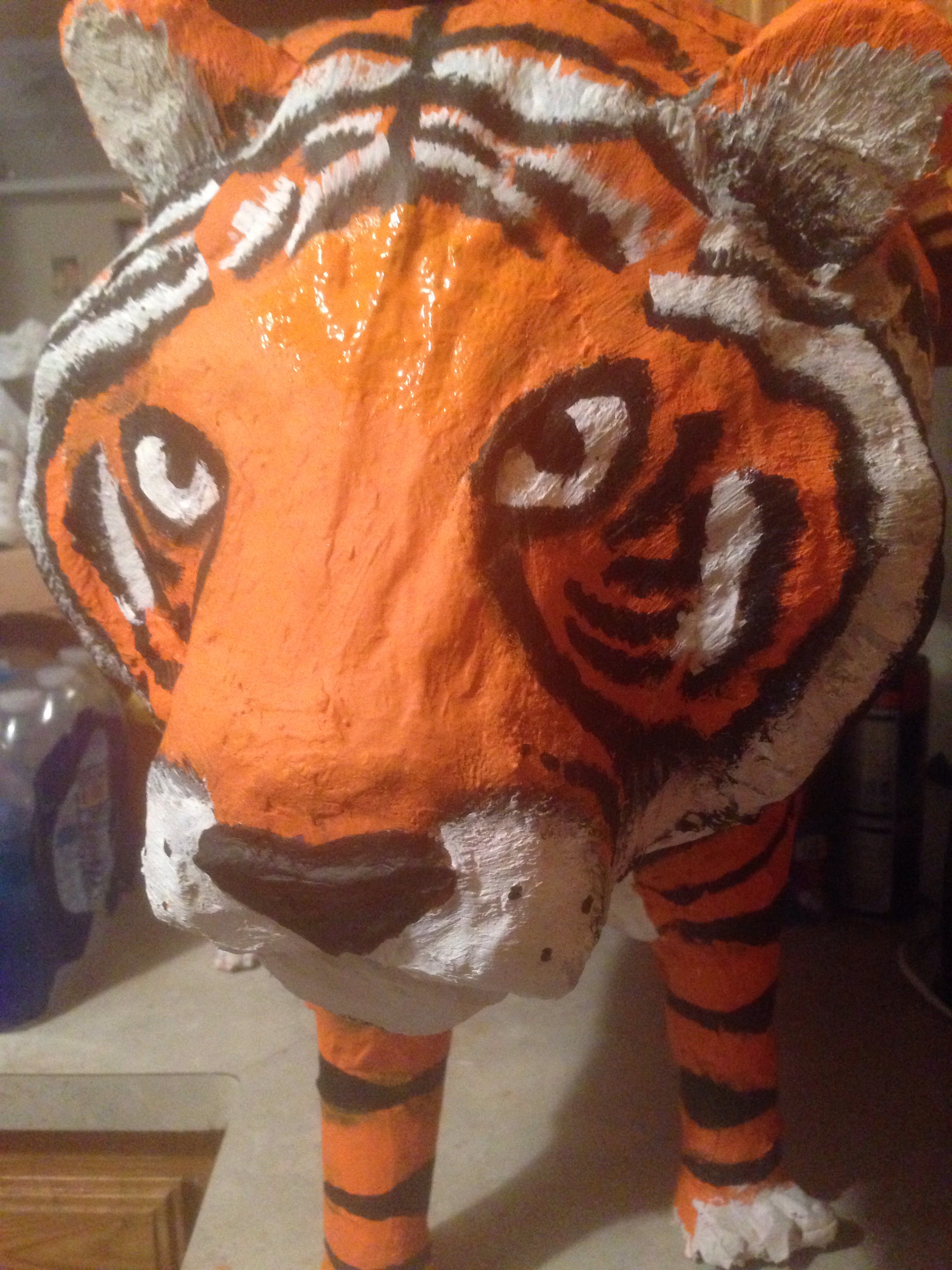 Shere Khan Inspired Paper Mache Model : 3 Steps (with Pictures ...