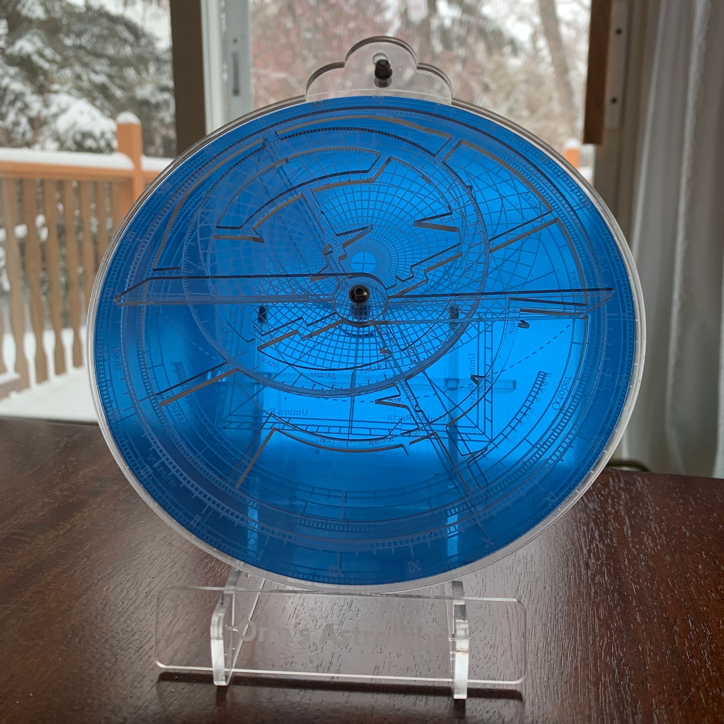 How to Build a Customized Astrolabe Using a Laser Cutter : 11 Steps ...