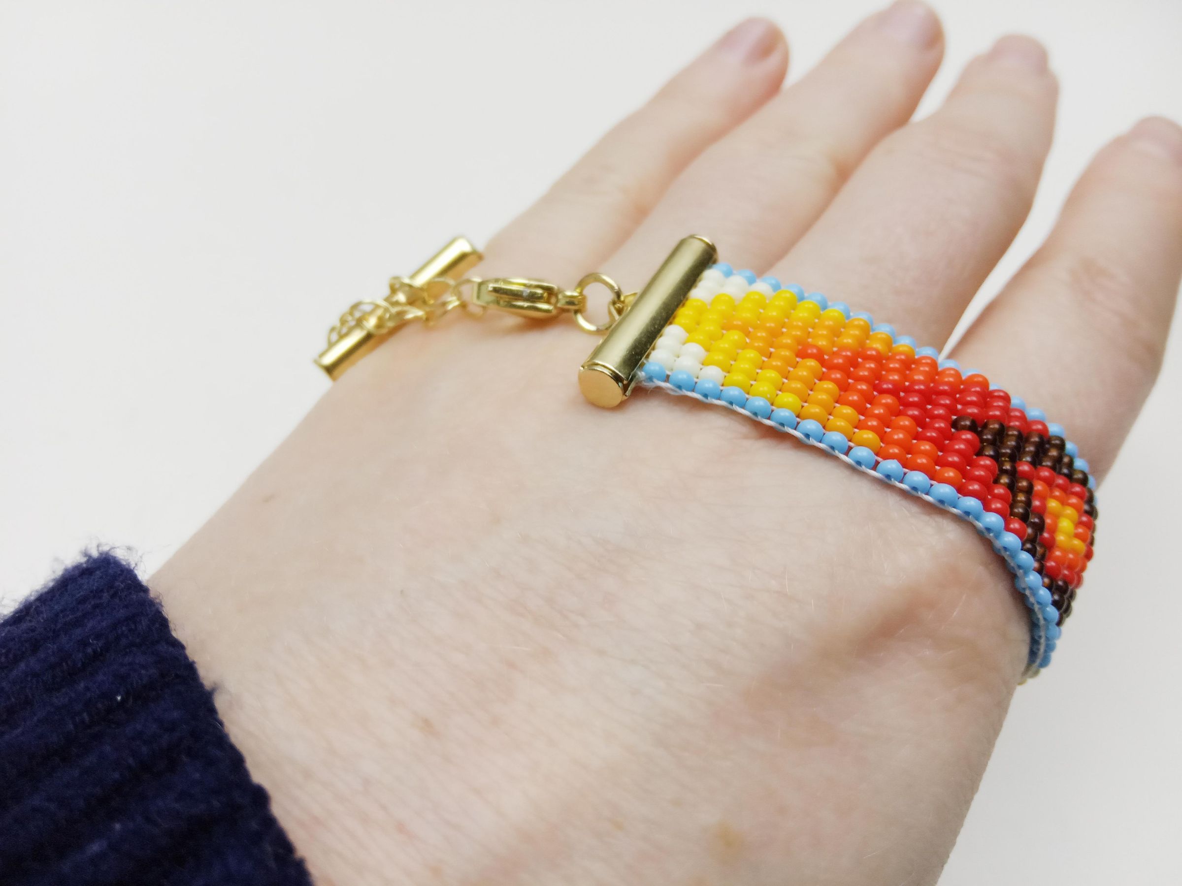 Pattern Beaded Bracelet : 7 Steps (with Pictures) - Instructables