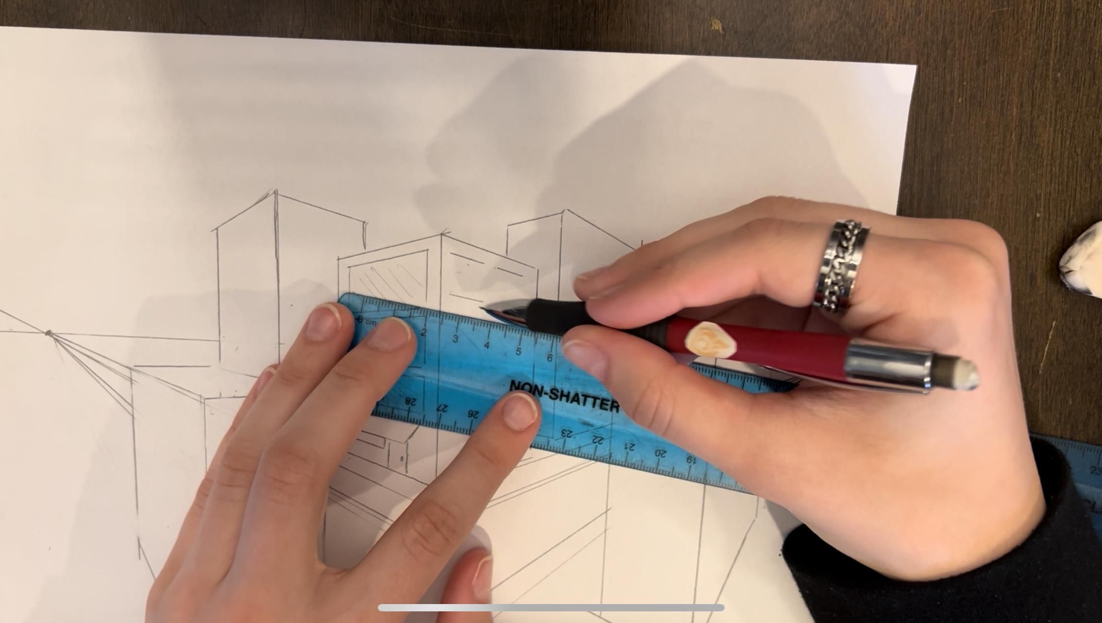 Drawing a City in 2 Point Perspective : 10 Steps - Instructables