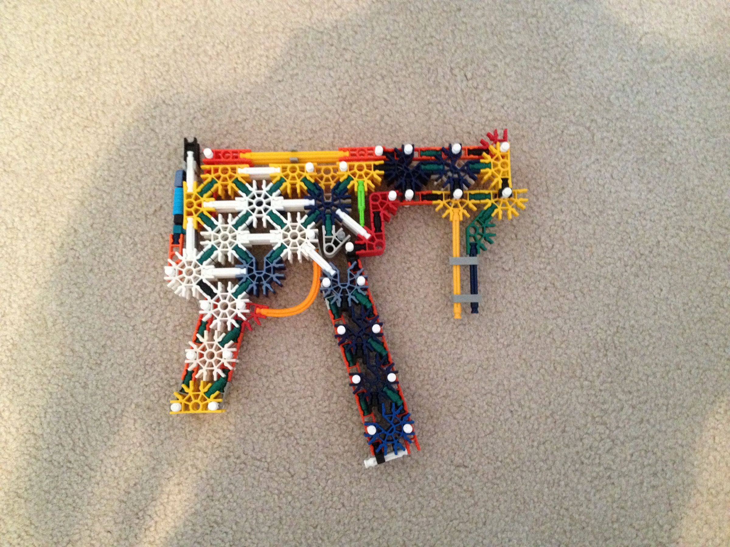 Knex Mp5k (build) : 5 Steps - Instructables