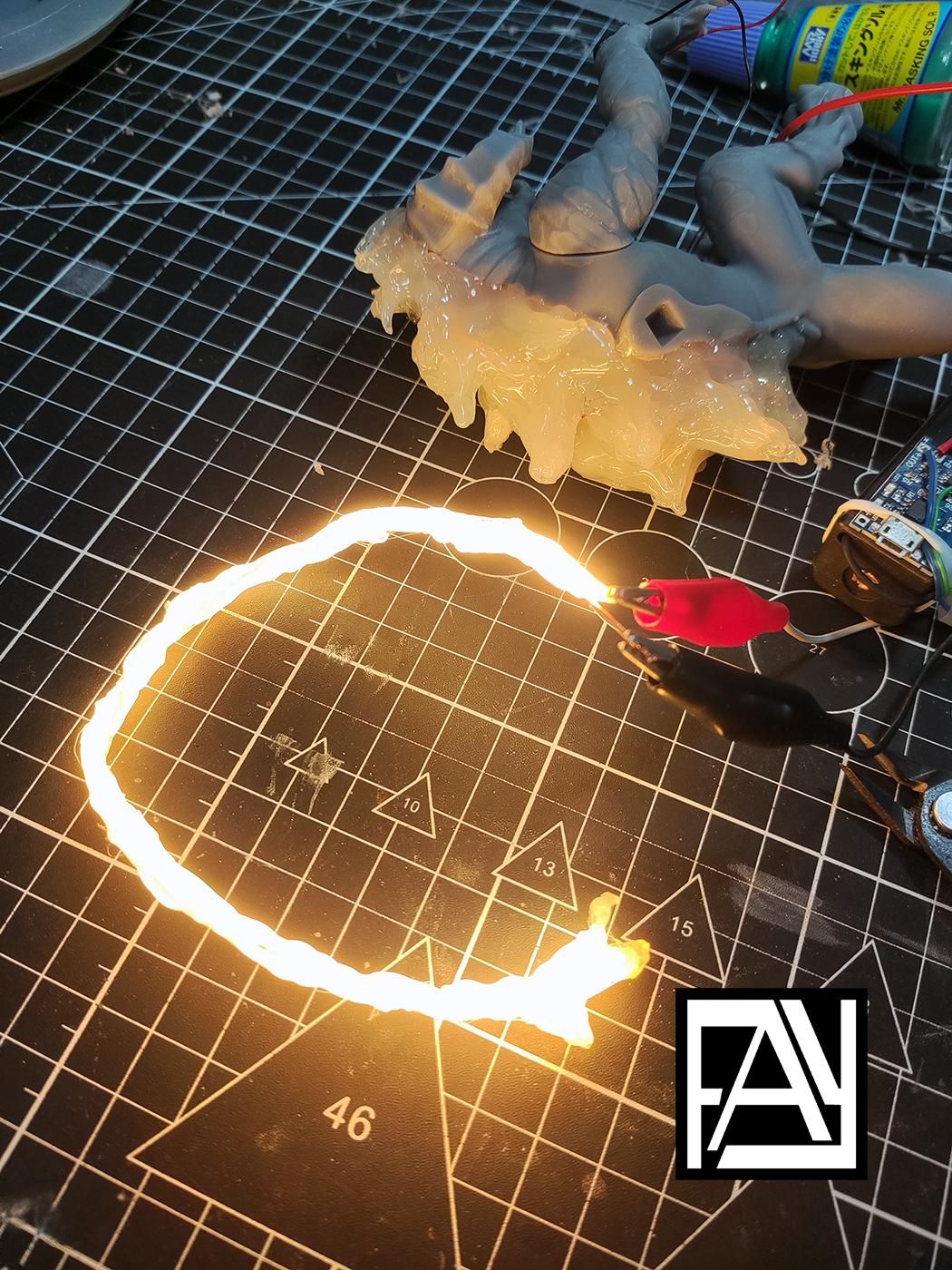 Balrog Glowing Flames : 9 Steps (with Pictures) - Instructables