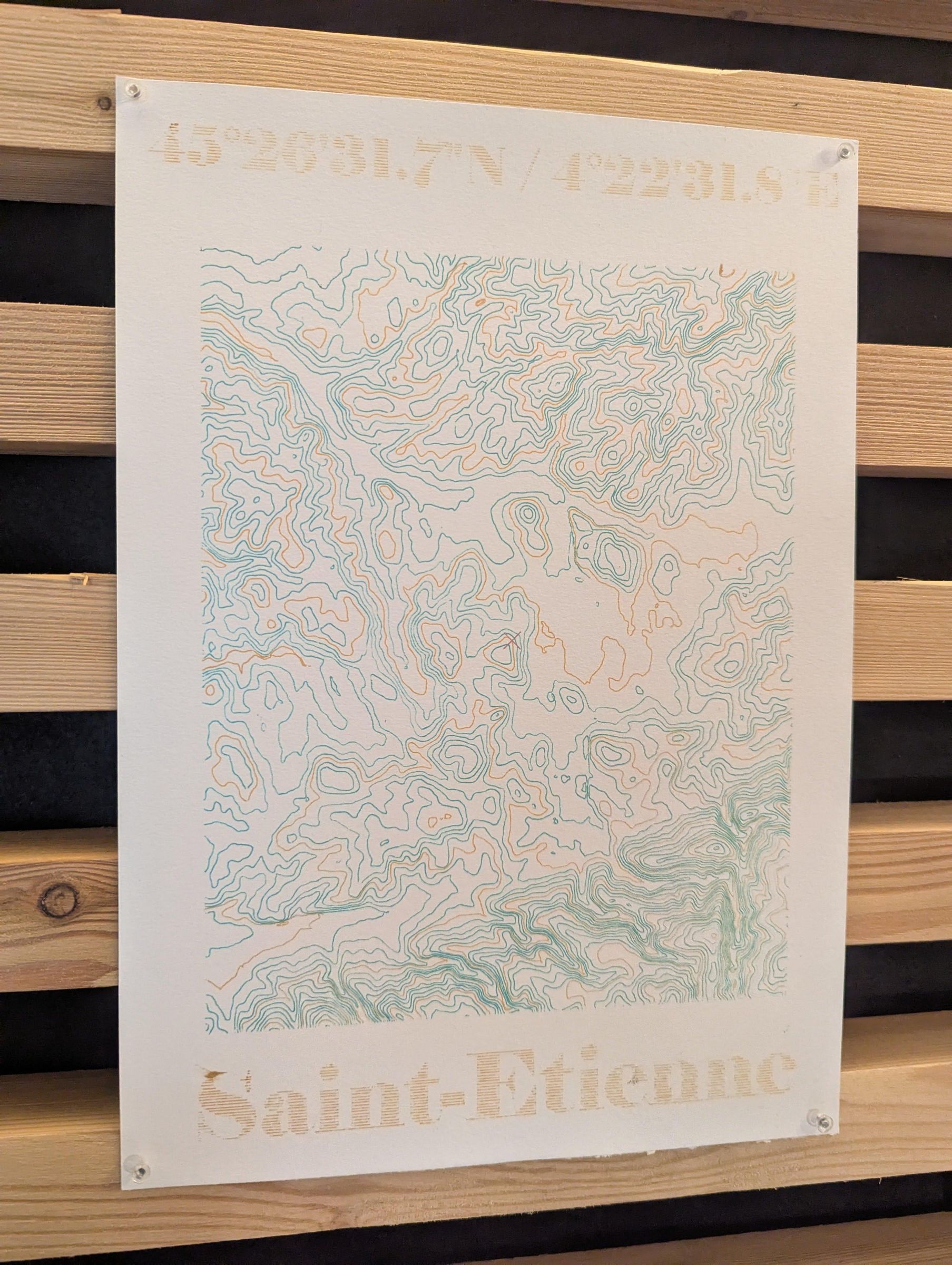 Custom Topographic Poster With Pen Plotting : 4 Steps (with Pictures ...