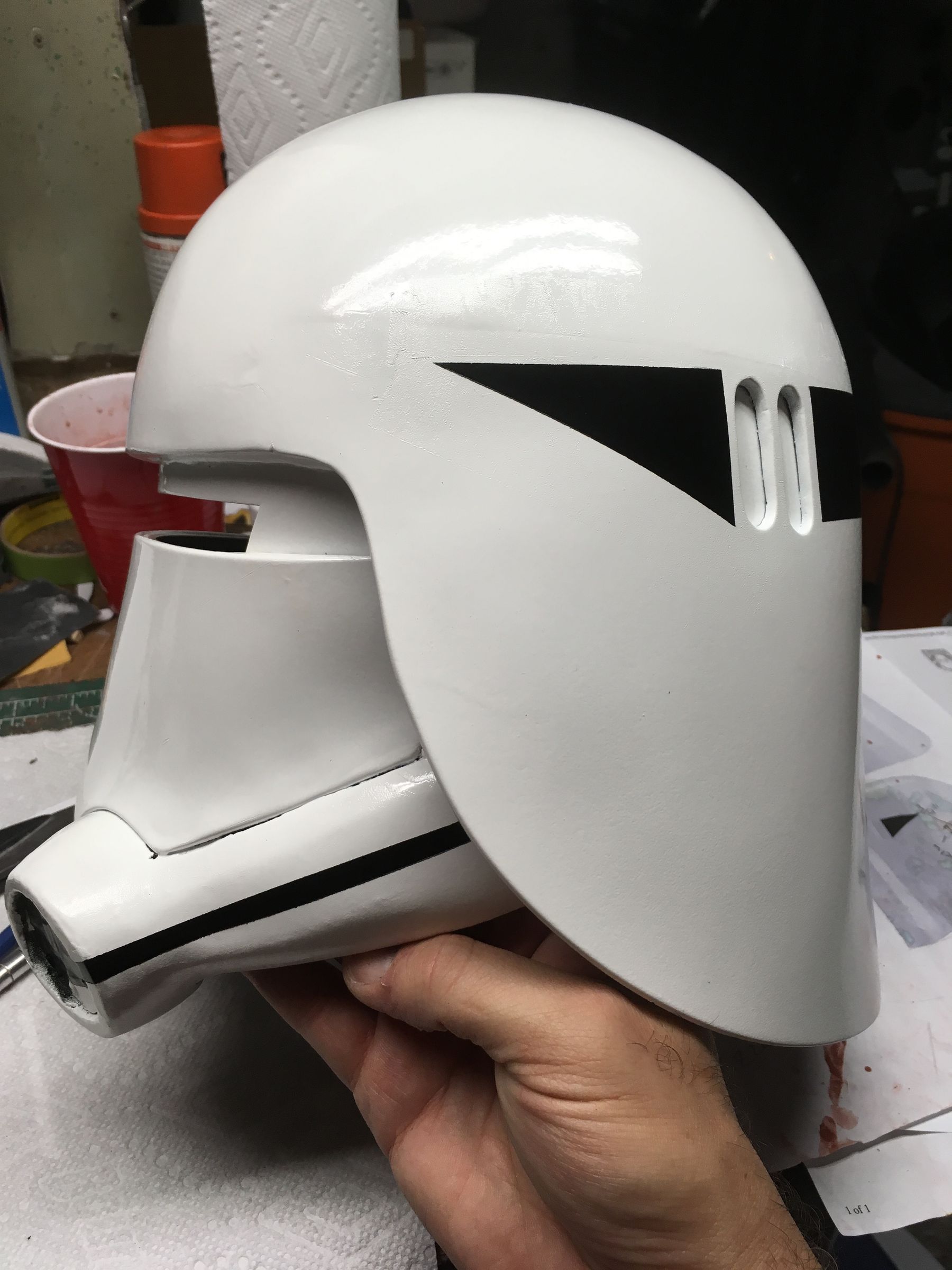 Child Sized First Order Snowtrooper Costume : 9 Steps (with Pictures ...