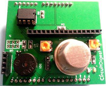 Make Your Own Smoke Detector Circuit Using Arduino : 8 Steps (with ...