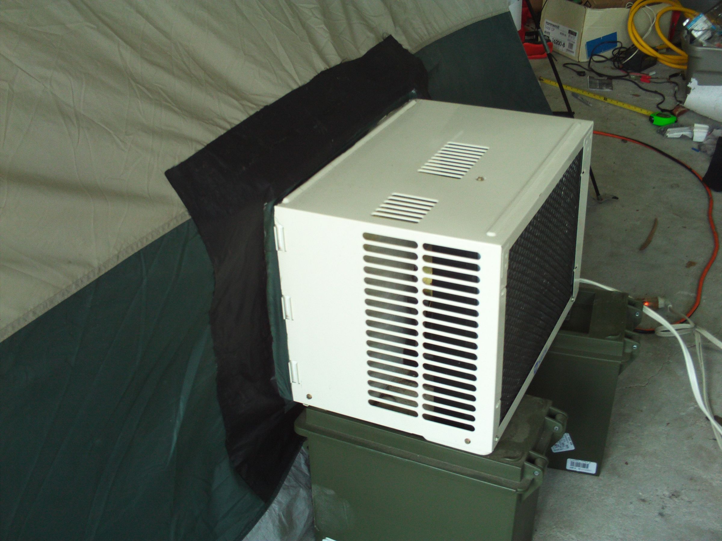 Air Conditoned Tent for Those Hot Months : 6 Steps (with Pictures ...