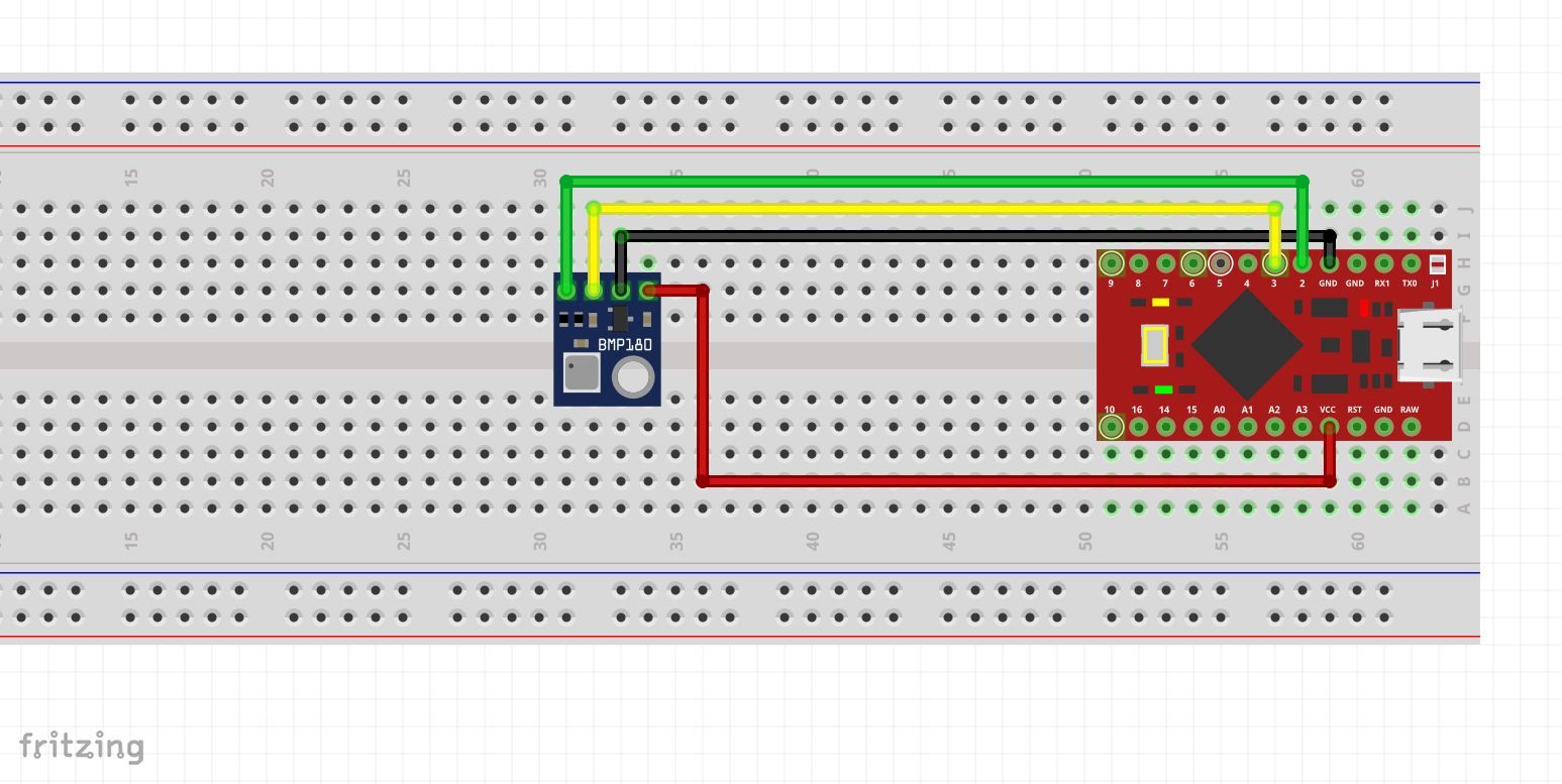 Interfacing BMP180 ( Barometric Pressure Sensor) With Arduino : 9 Steps ...