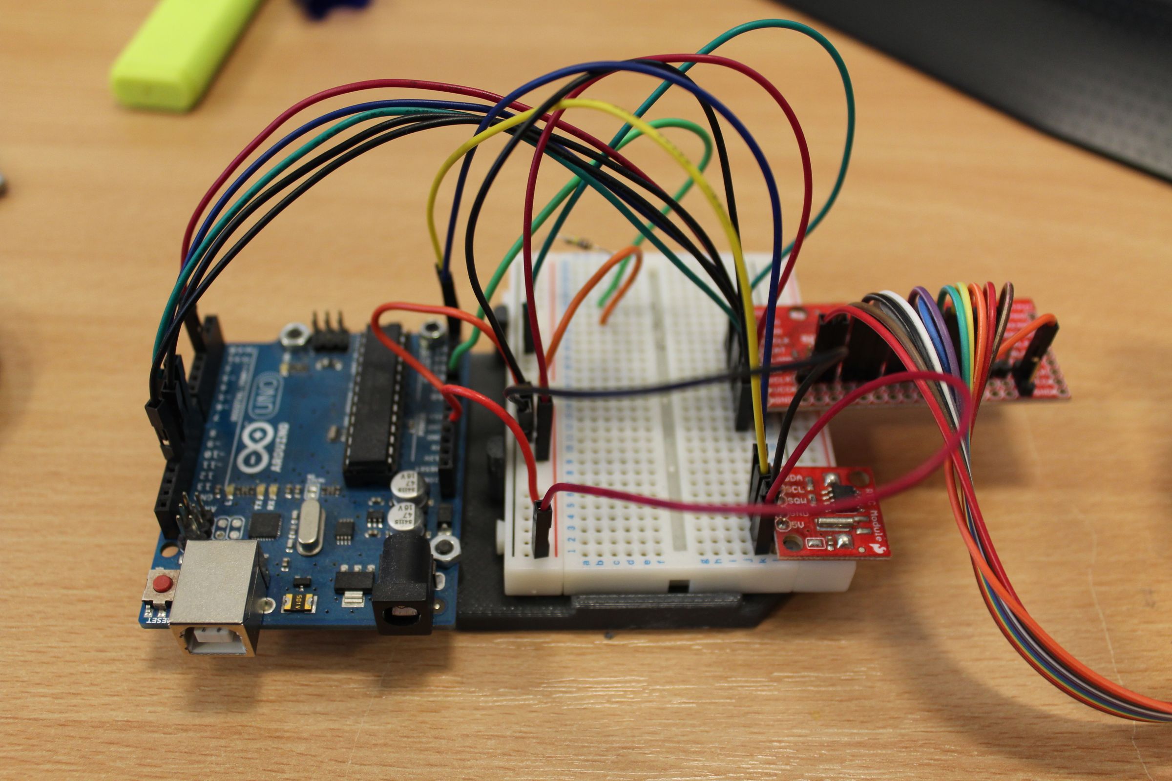 Arduino LED Backlight Clock With Pulsing Minute Hand : 7 Steps (with ...
