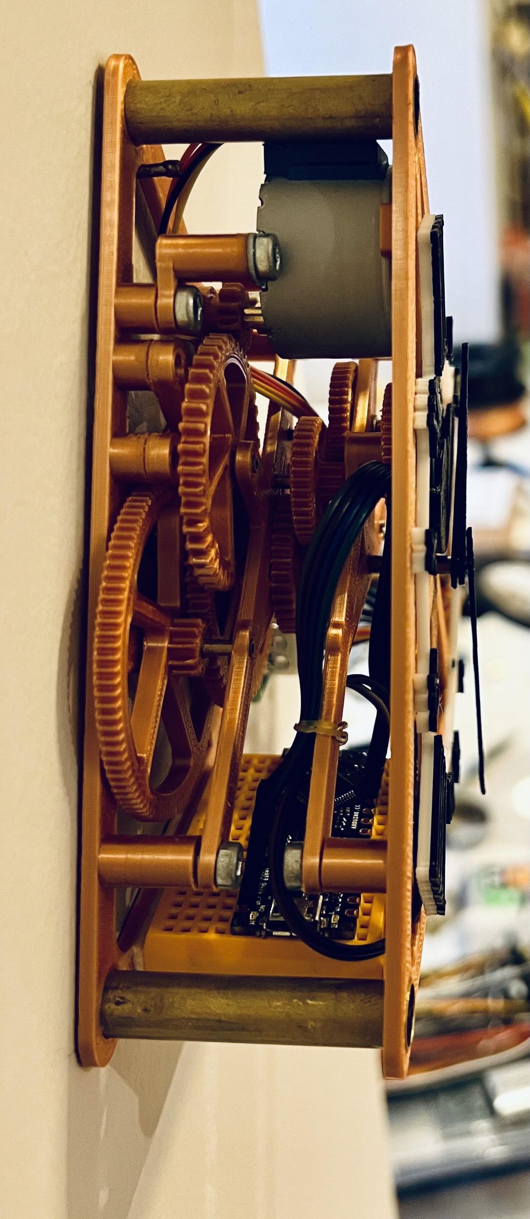 Triangulum - 3D Printed 3-Hand Clock : 16 Steps (with Pictures ...