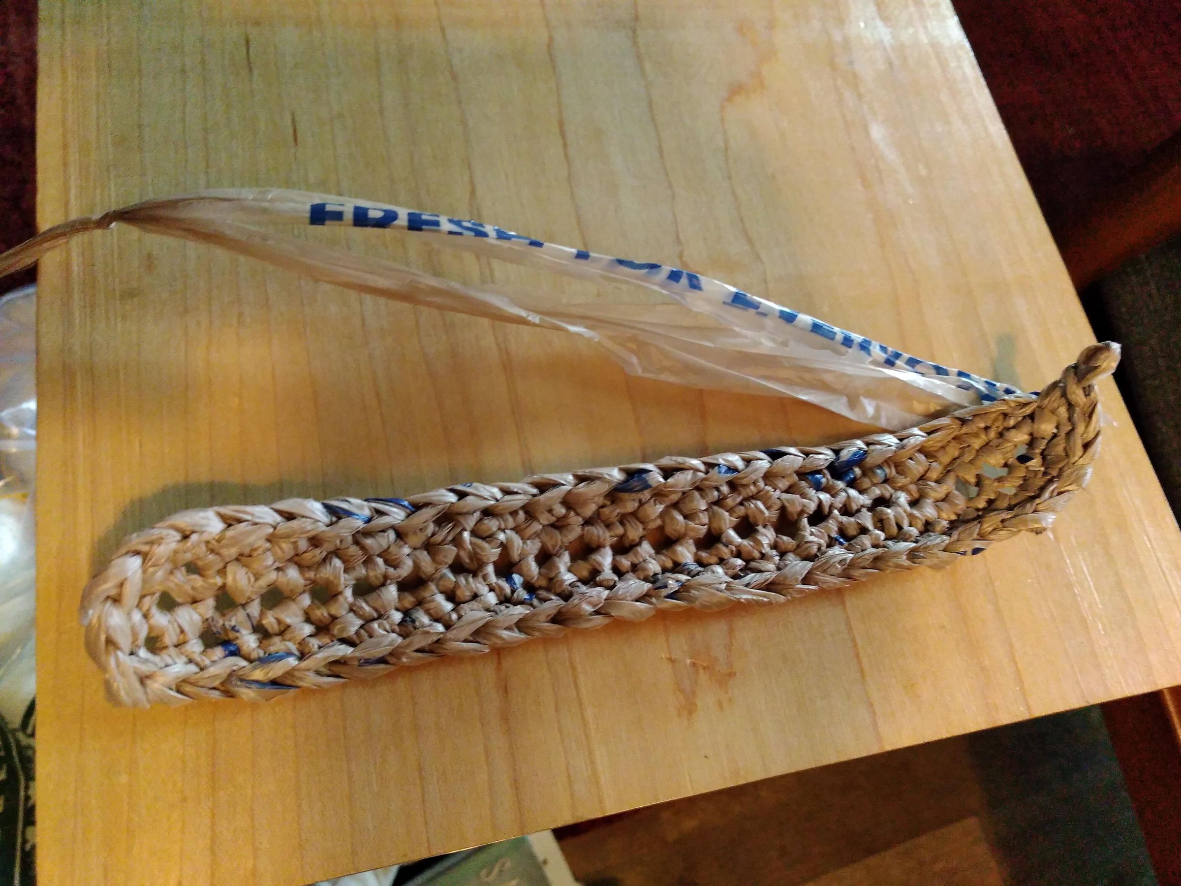 (Roomier) Mesh Tote Bags From Single-Use Plastic Bags : 8 Steps (with ...