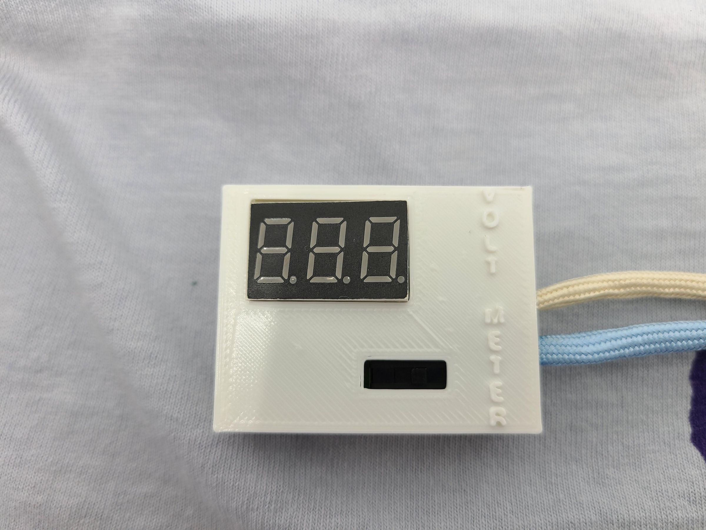 Wearable Mini Voltage Meter - Debugging Tool : 6 Steps (with Pictures ...