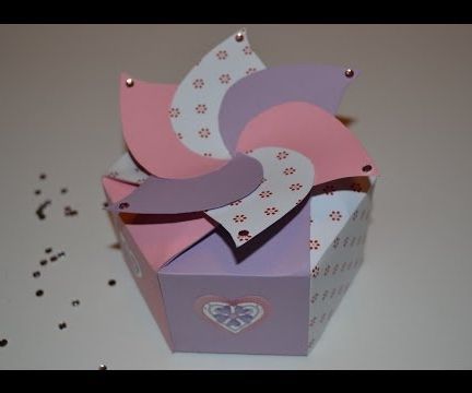 Simple Origami Hexagonal Box - Tutorial ( Scatola Origami Esagonale ...