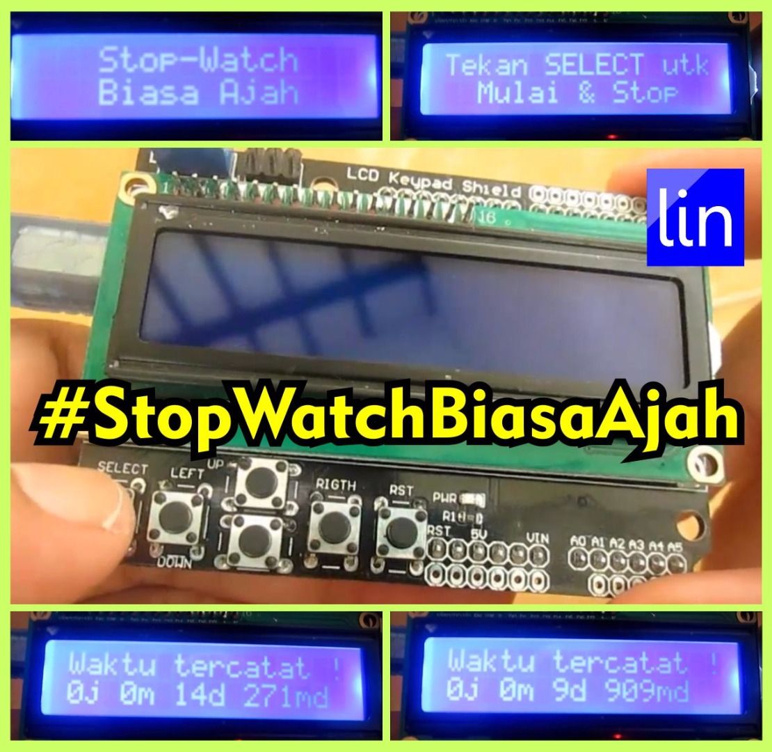 Arduino Stopwatch : 4 Steps (with Pictures) - Instructables
