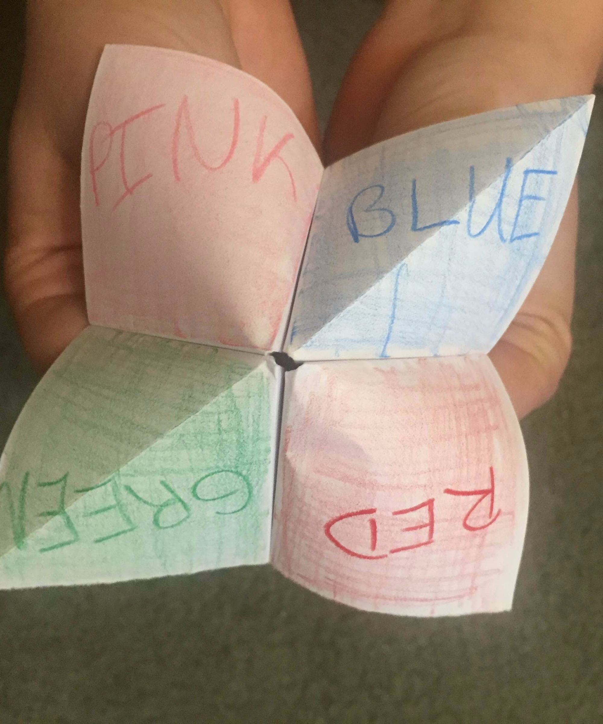 Paper Fortune Teller : 10 Steps - Instructables