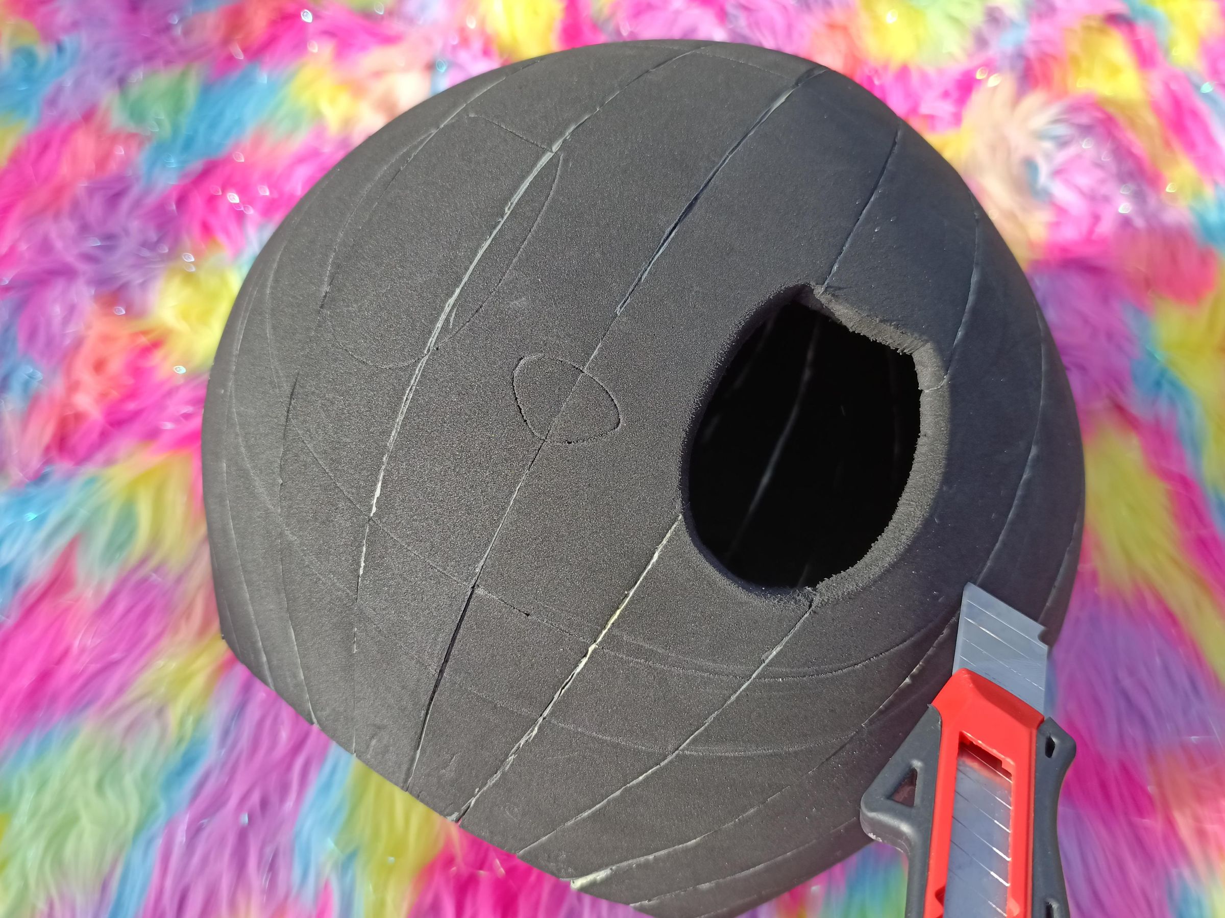 Rainbow Labubu Mask : 37 Steps (with Pictures) - Instructables