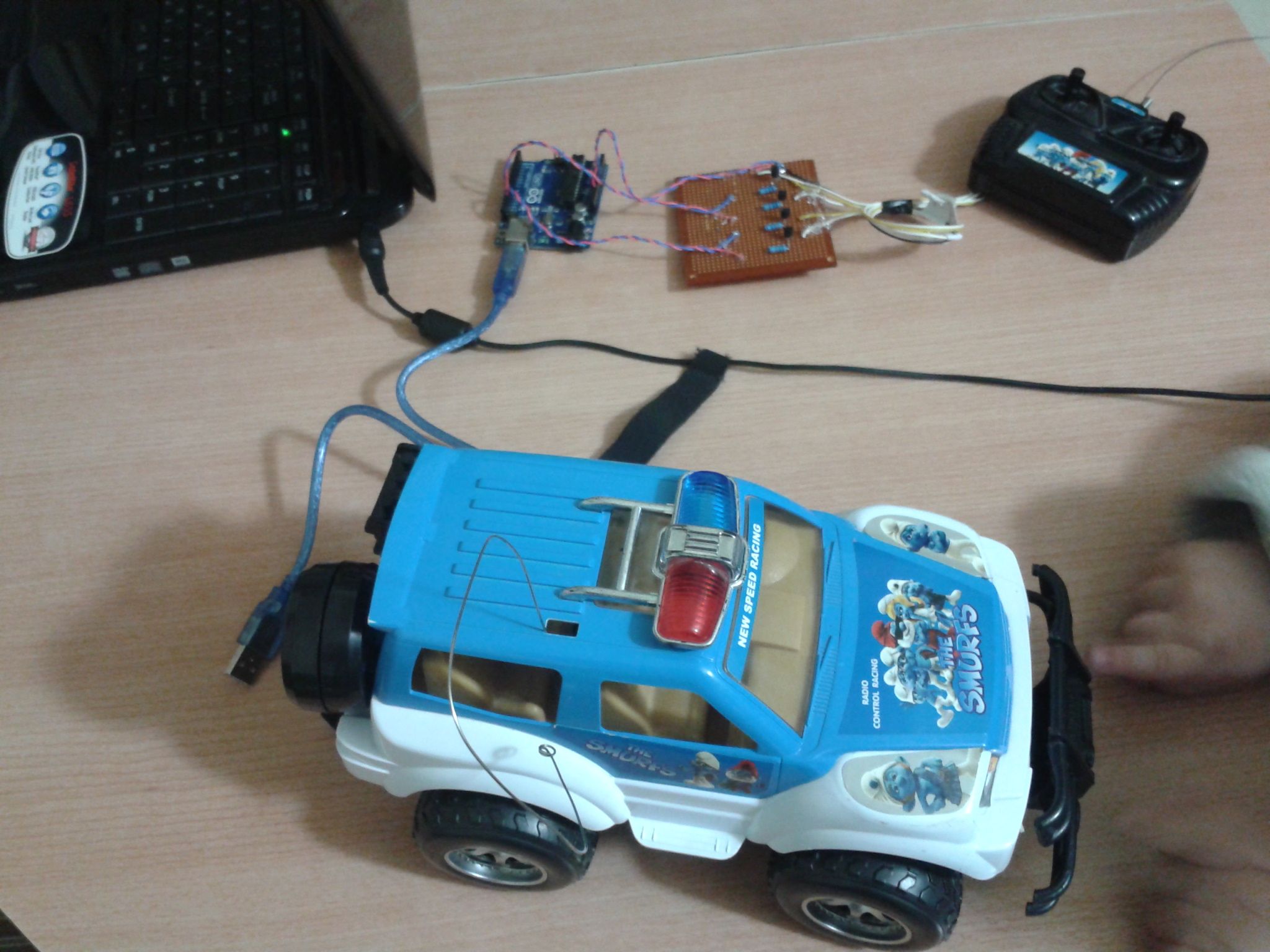 Control an RC Car Using the Computer : 5 Steps - Instructables