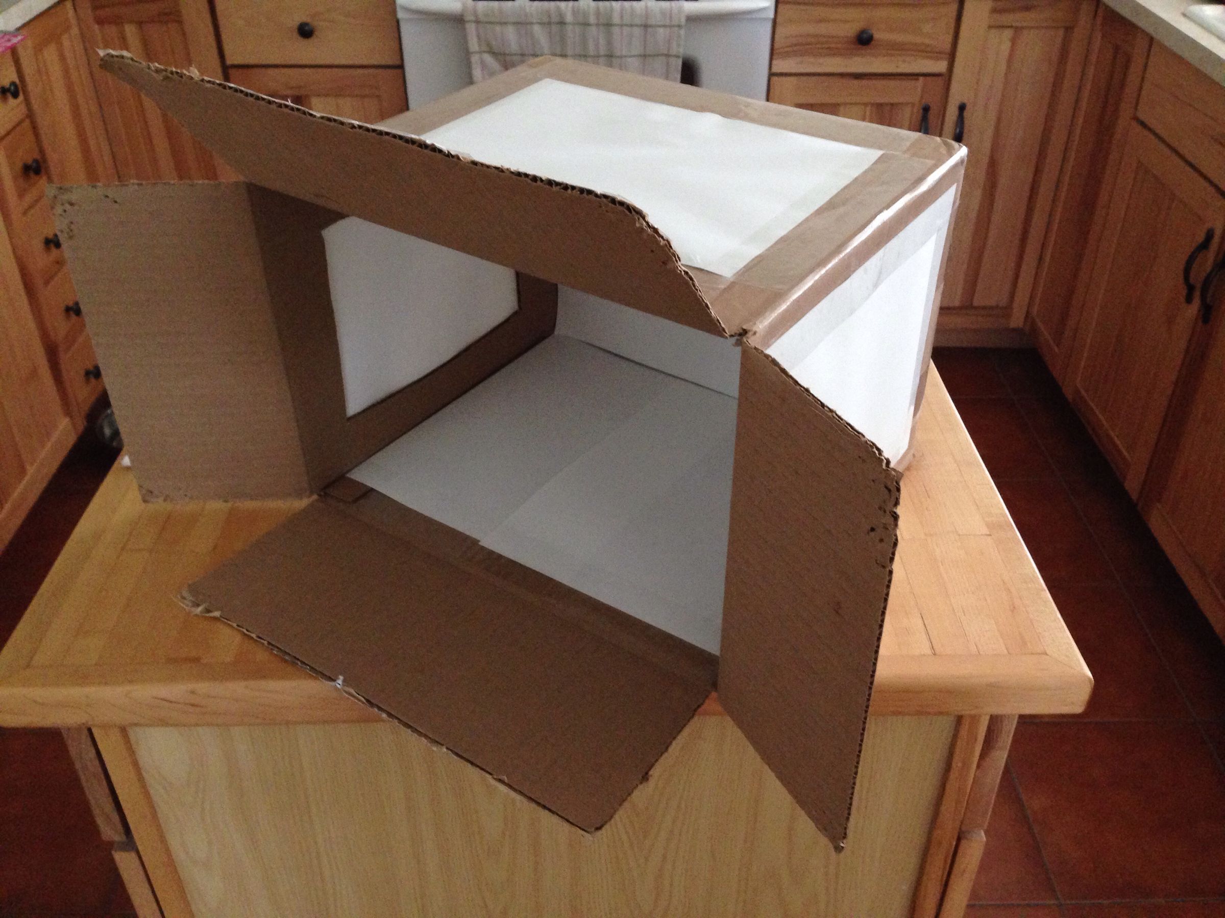 Light Box From Cardboard Box : 3 Steps (with Pictures) - Instructables