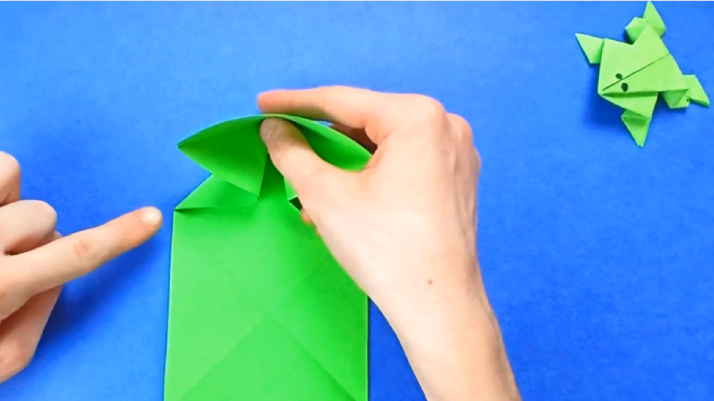 How to Make a Jumping Paper Frog? : 36 Steps (with Pictures ...