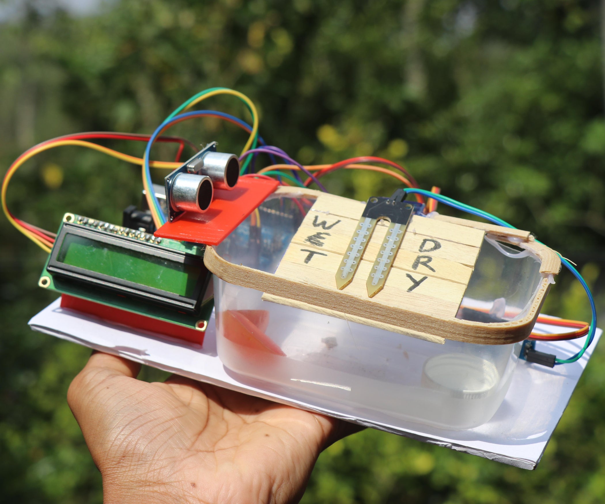 Arduino Powered Wet And Dry Garbage Segregation System 6 Steps With