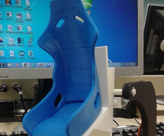 1/6 Model Motion Simulation Chair /w Microsoft Flight Sim X : 6 Steps ...