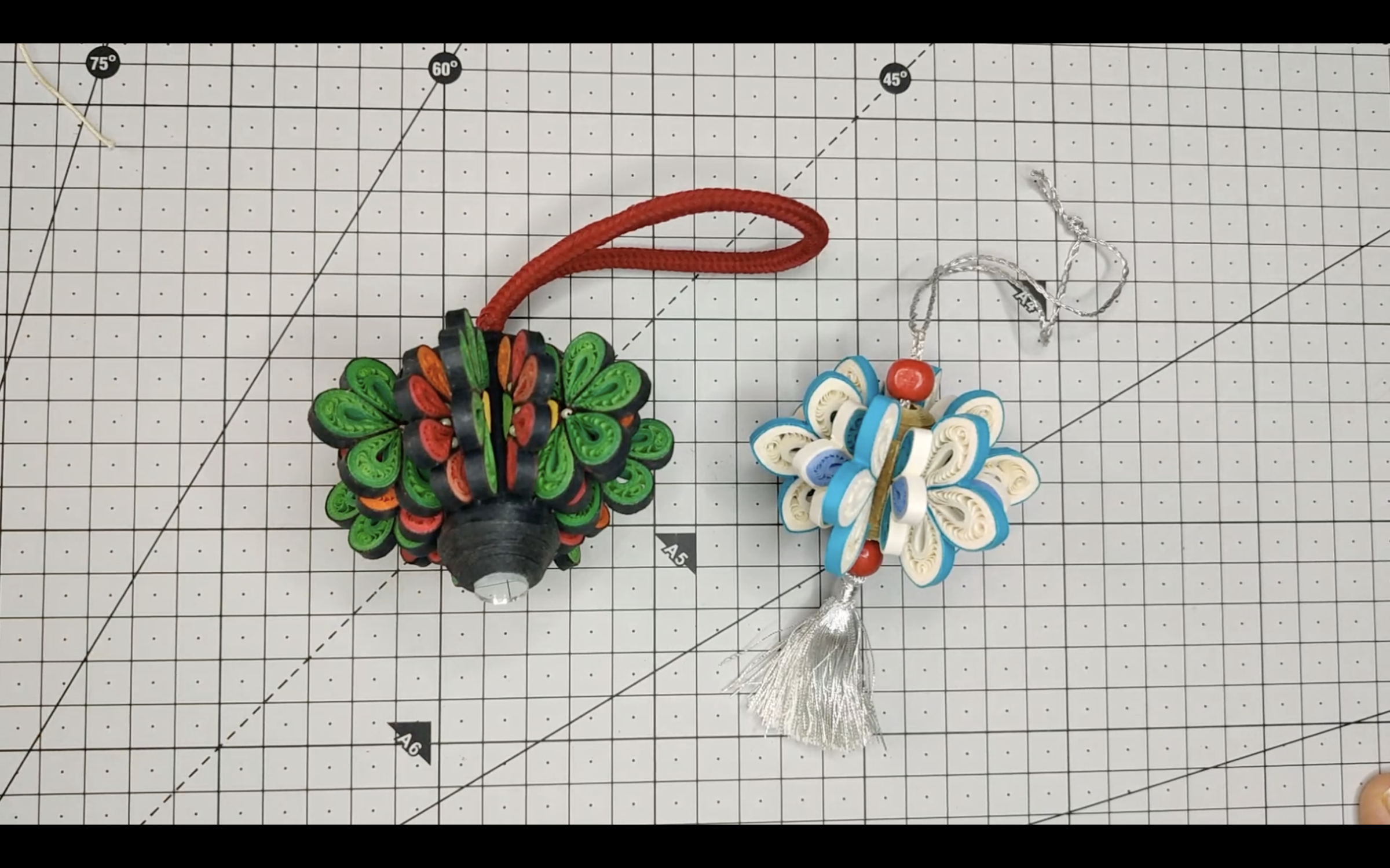 Paper Quilled Ornamental Dangler DIY : 13 Steps (with Pictures) - Instructables