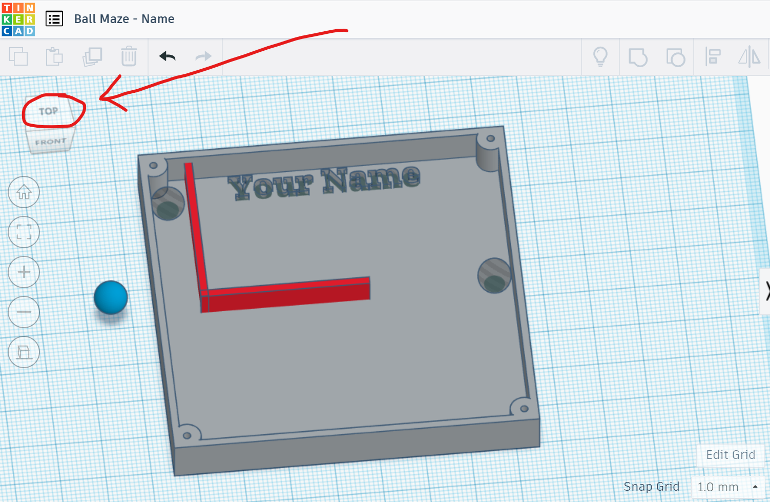 Moving Ball Maze - Tinkercad Student Project : 13 Steps (with Pictures) - Instructables