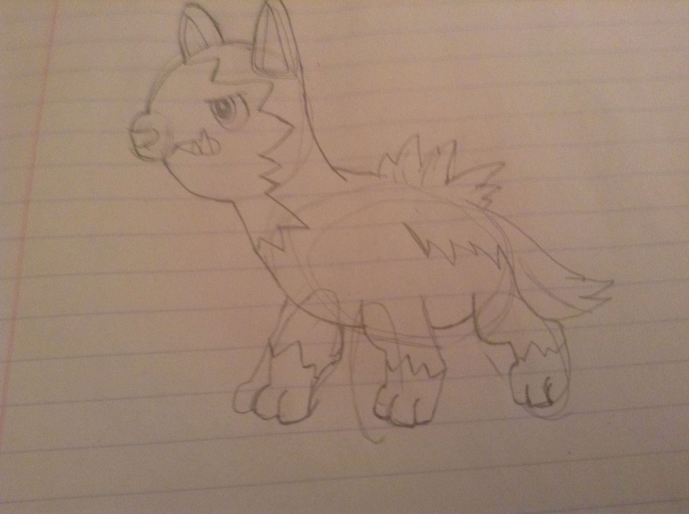 How to Draw Poochyena : 4 Steps - Instructables