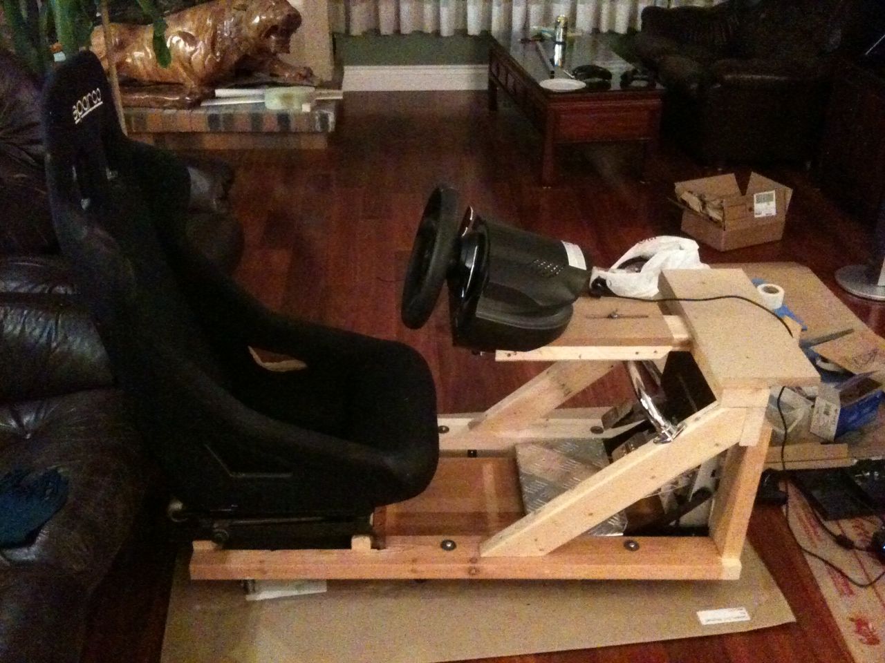 Compact Sim Racing Pod : 12 Steps (with Pictures) - Instructables