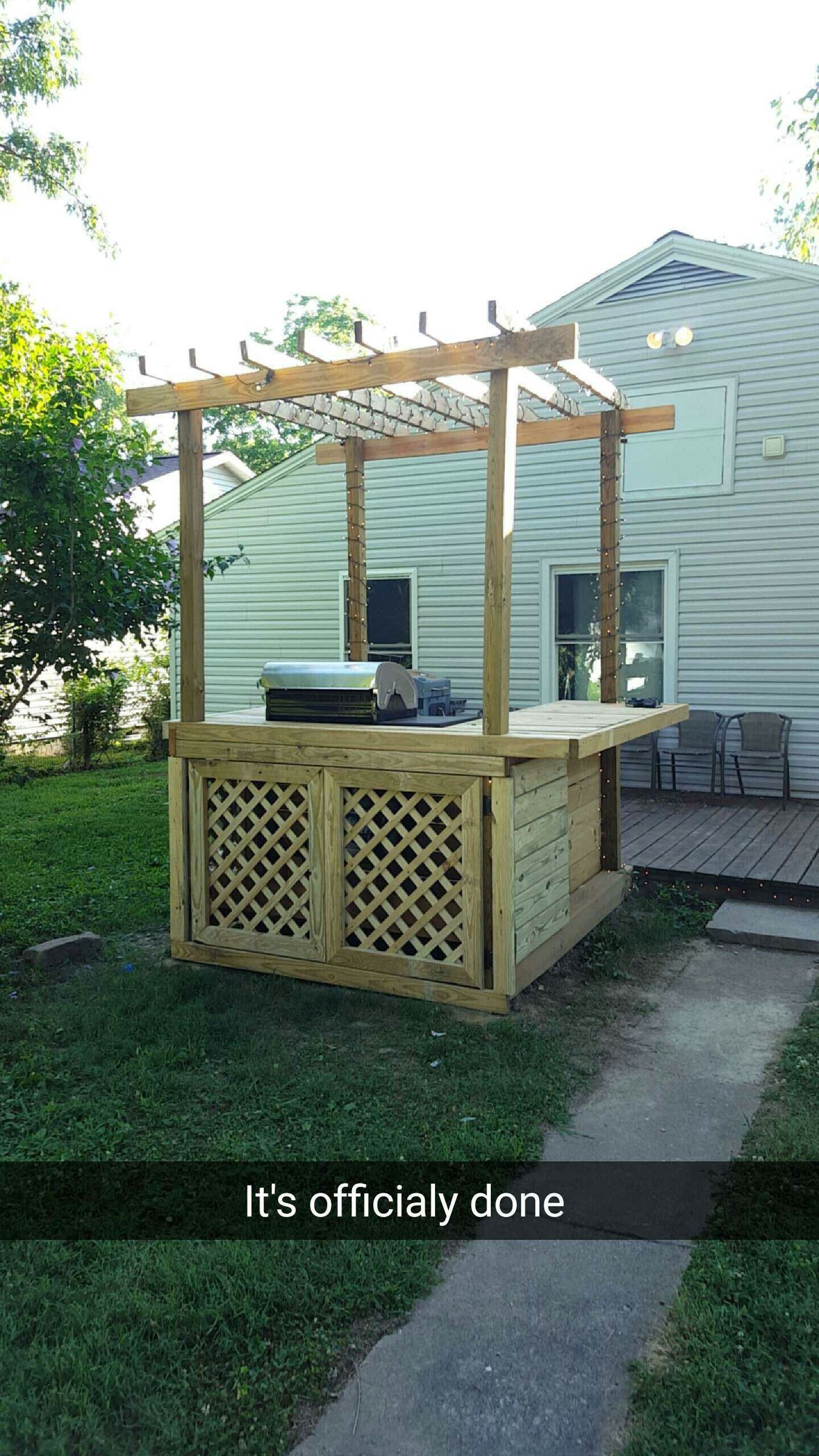 Outdoor Kitchen : 7 Steps (with Pictures) - Instructables