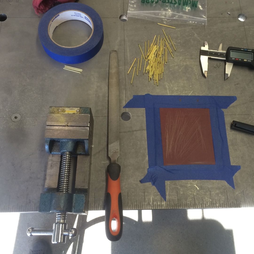 Inlaid Logic : a Giant Circuit Board Inlay Made Out of Waterjet ...